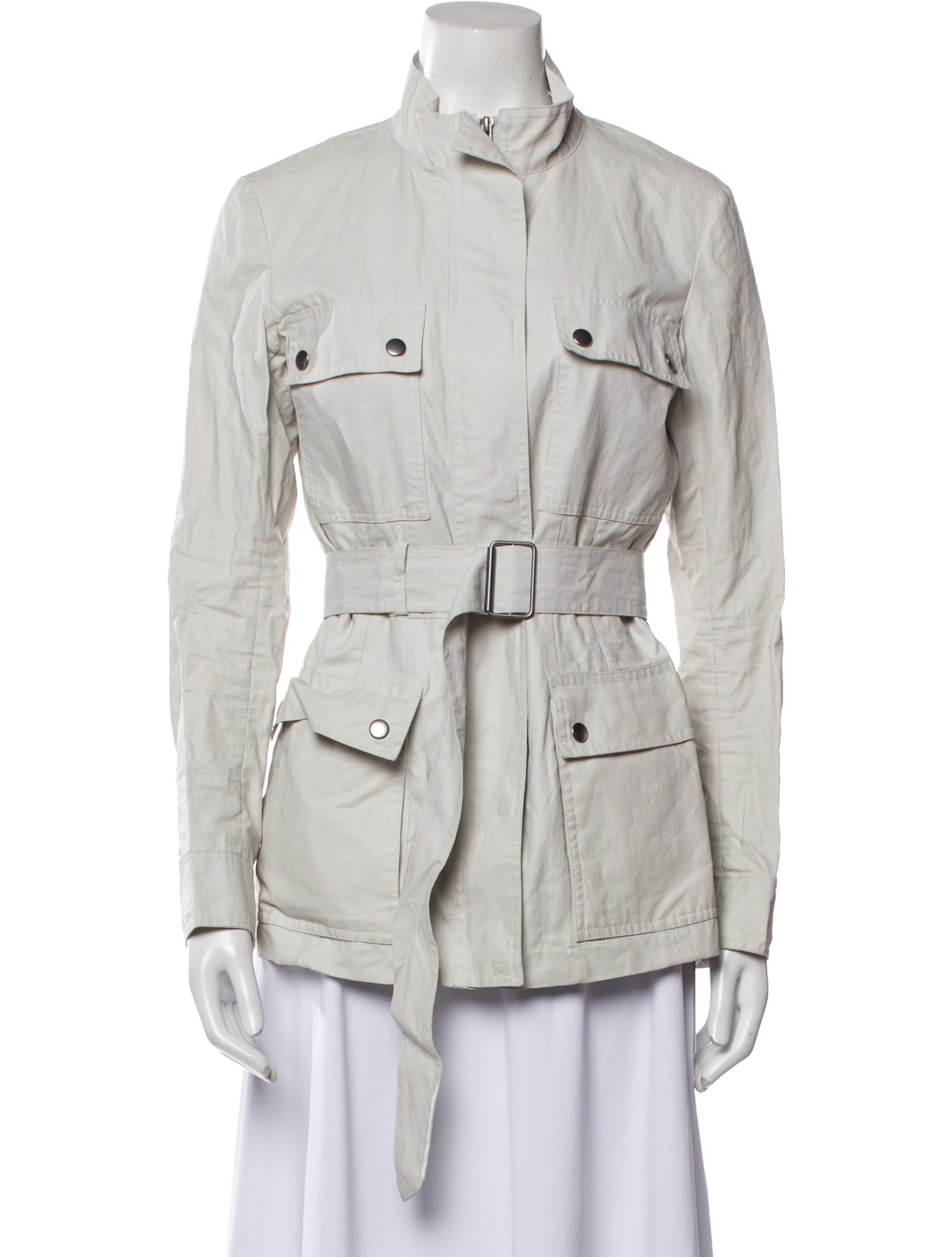 Theory Utility Jacket - Grey Jackets, Clothing - WTE256644 | The RealReal