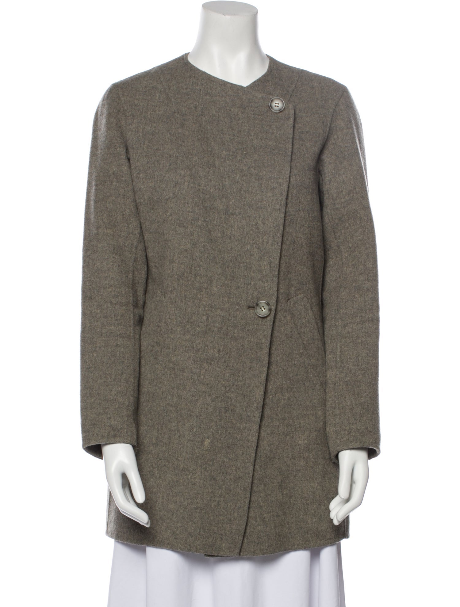 Theory Coat - Grey Coats, Clothing - WTE260525 | The RealReal
