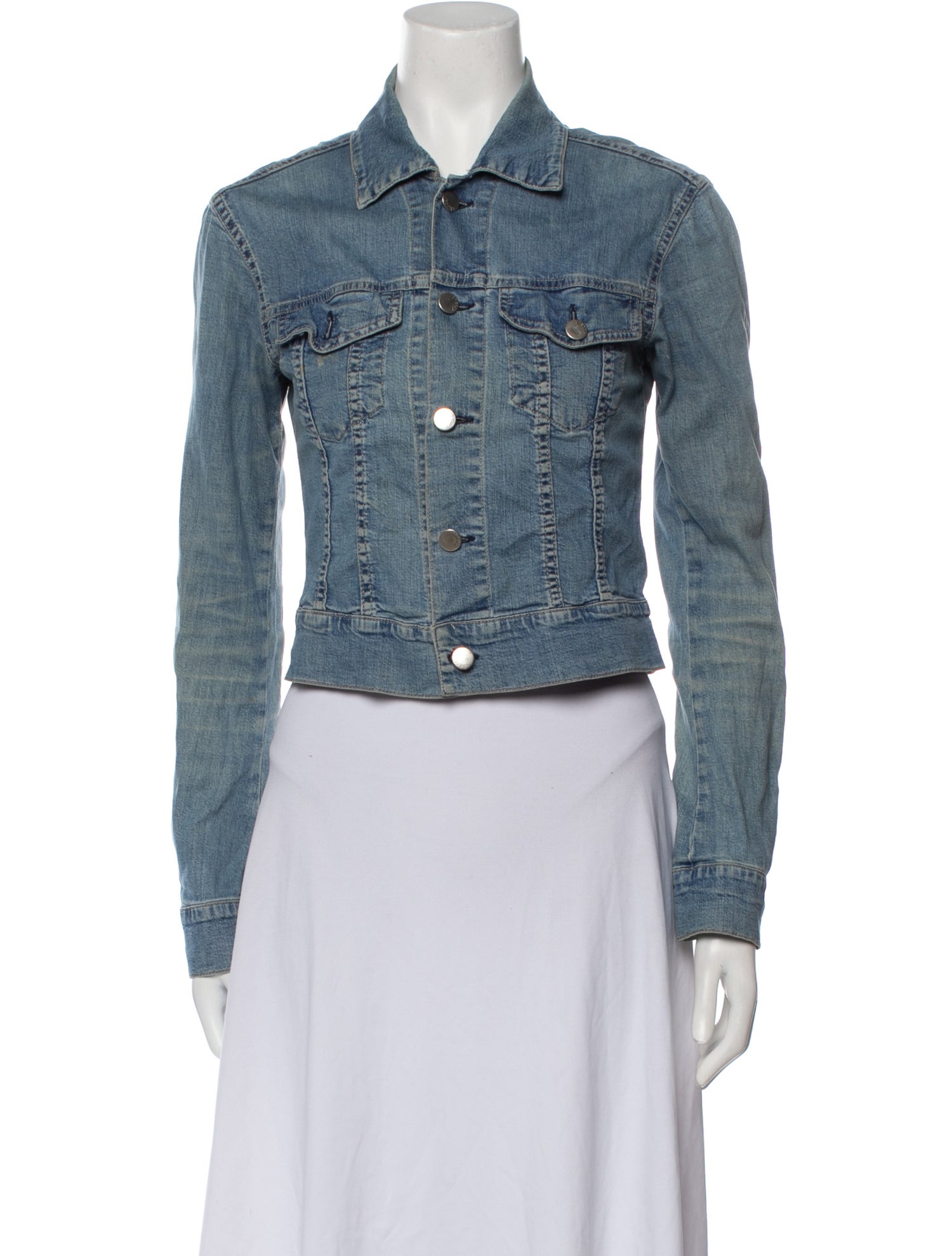 Theory Denim Jacket - Blue Jackets, Clothing - WTE270846 | The RealReal