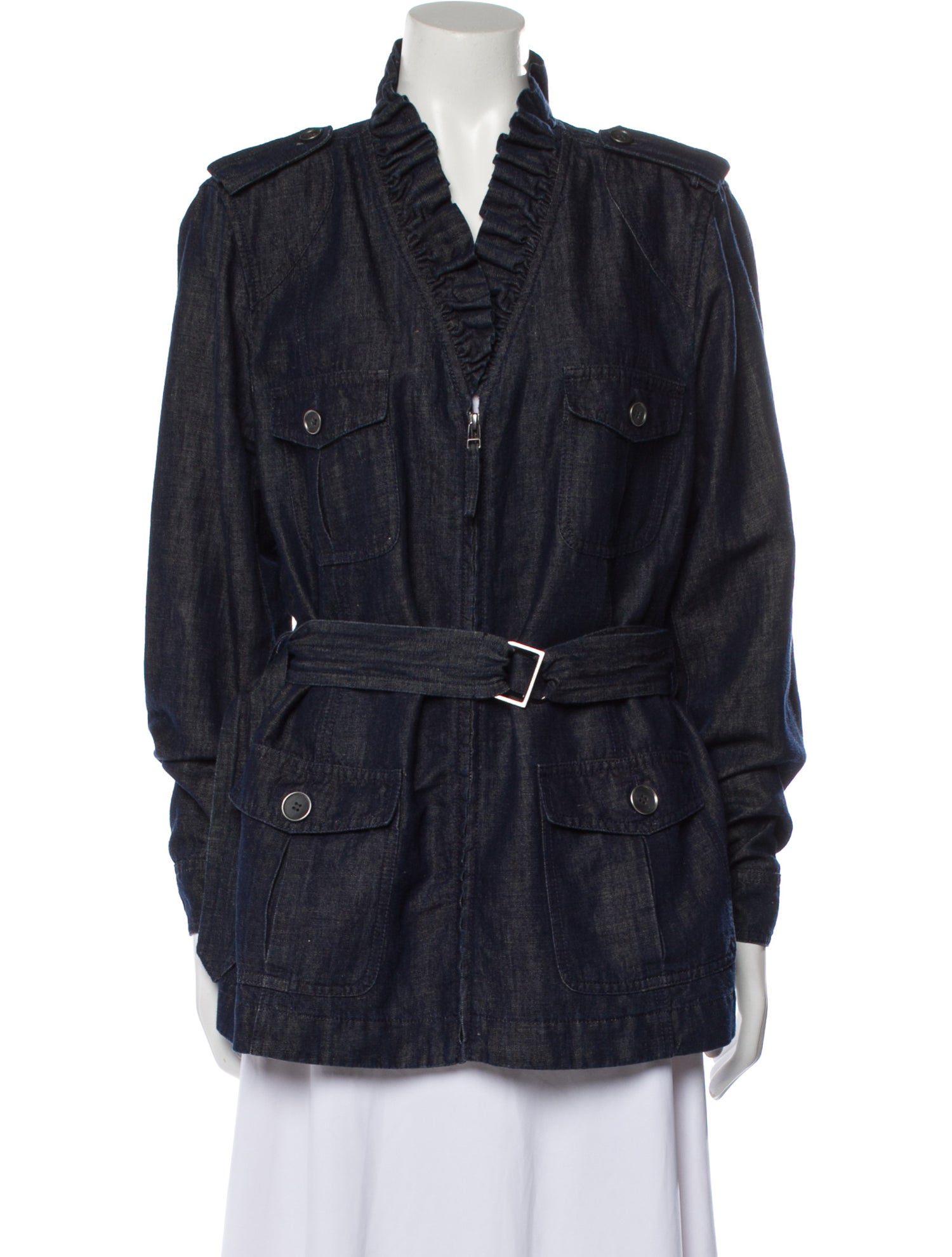 Theory Denim Jacket - Black Jackets, Clothing - WTE278341 | The RealReal