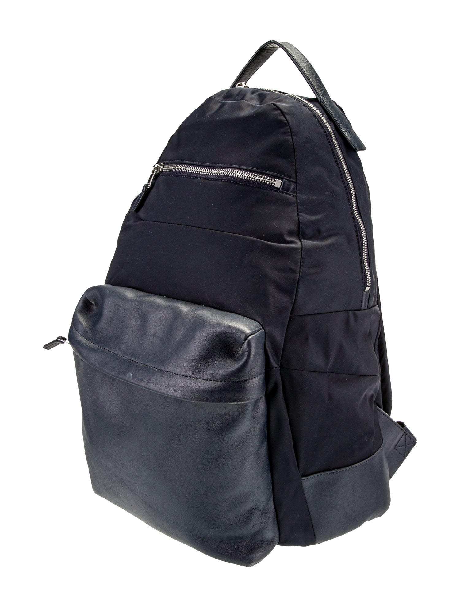 Tumi Leather Trim Nylon Backpack - Blue Backpacks, Bags - TMI57001 ...