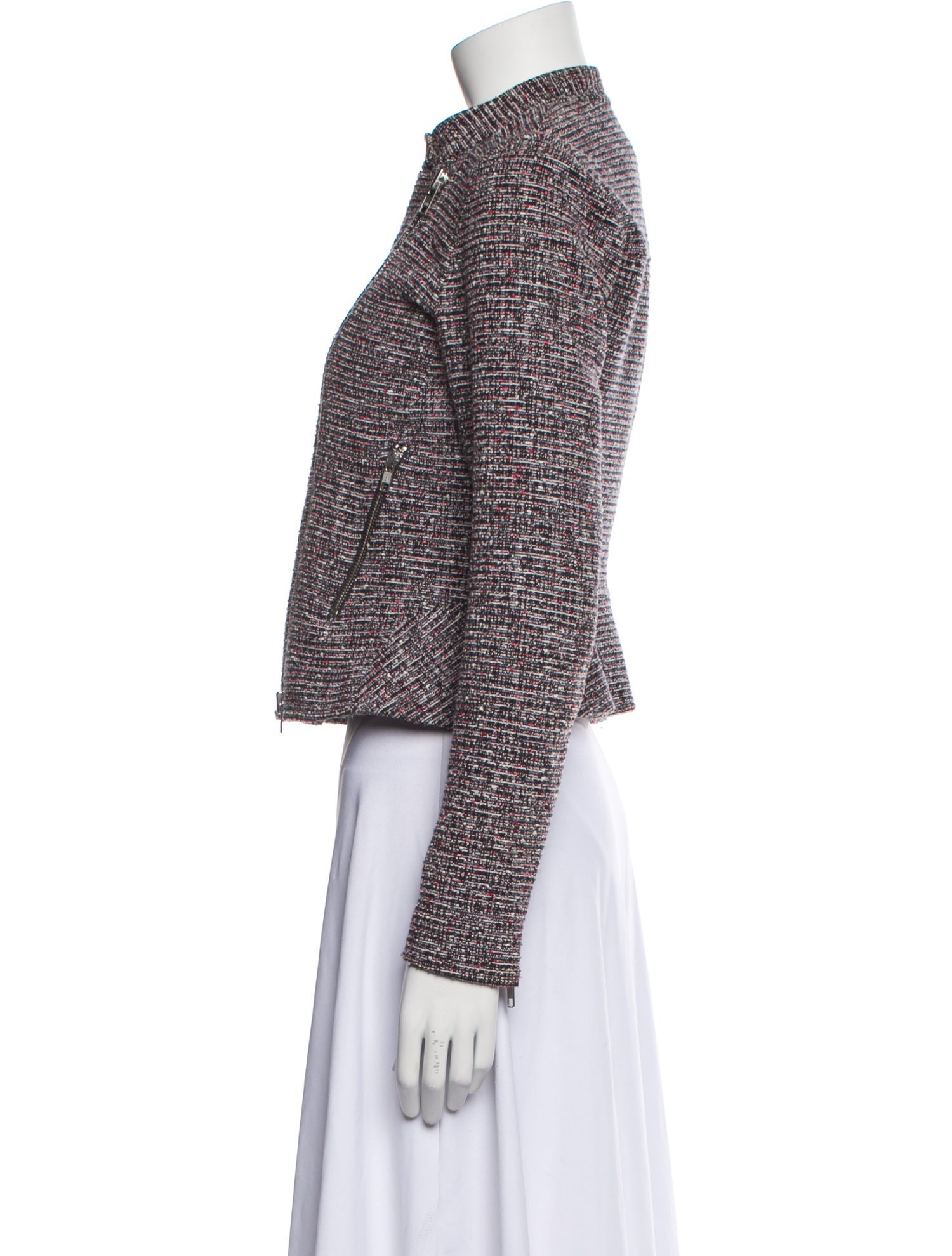 Theory Tweed Pattern Evening Jacket - Neutrals Jackets, Clothing ...