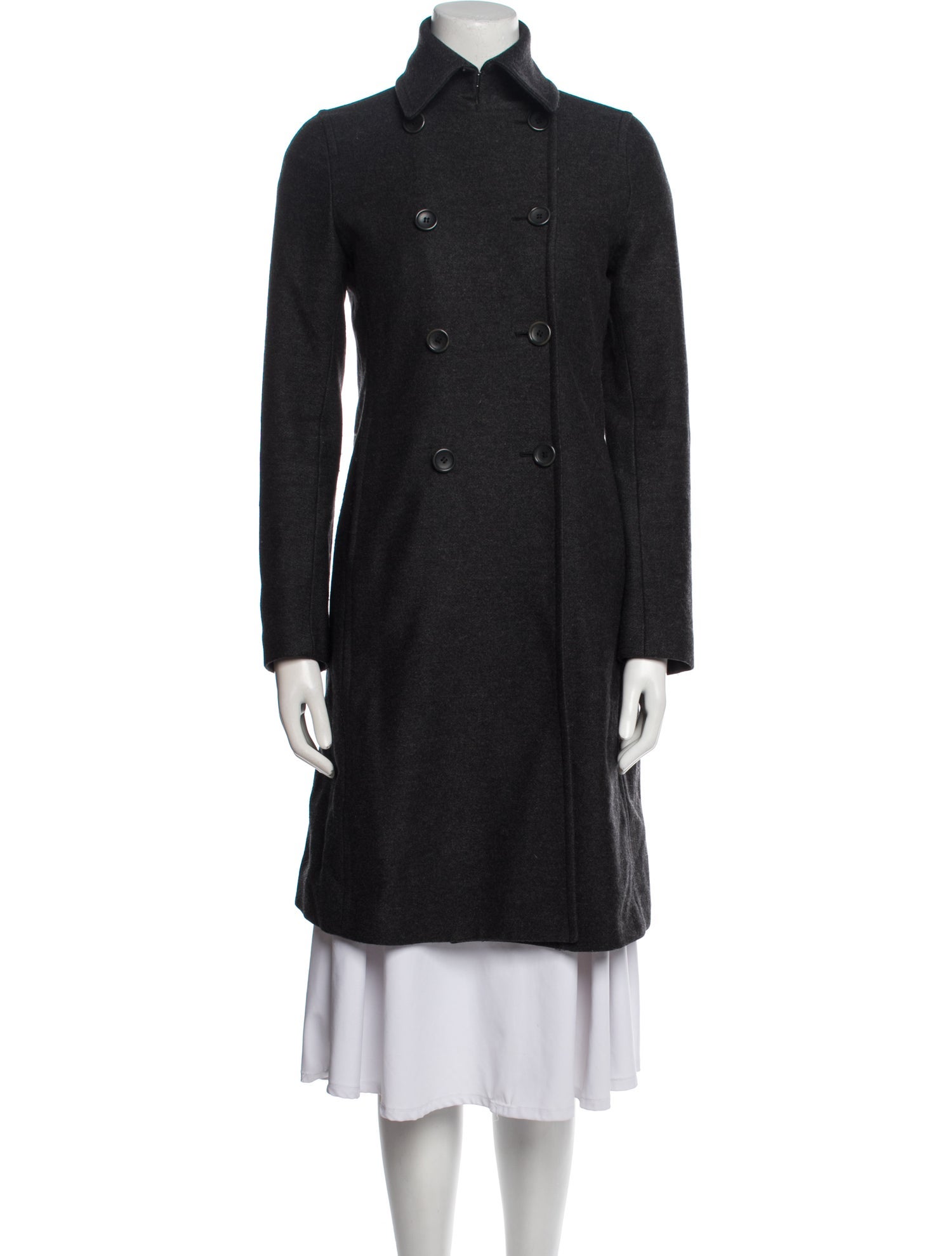 Theory Coat - Grey Coats, Clothing - WTE294687 | The RealReal