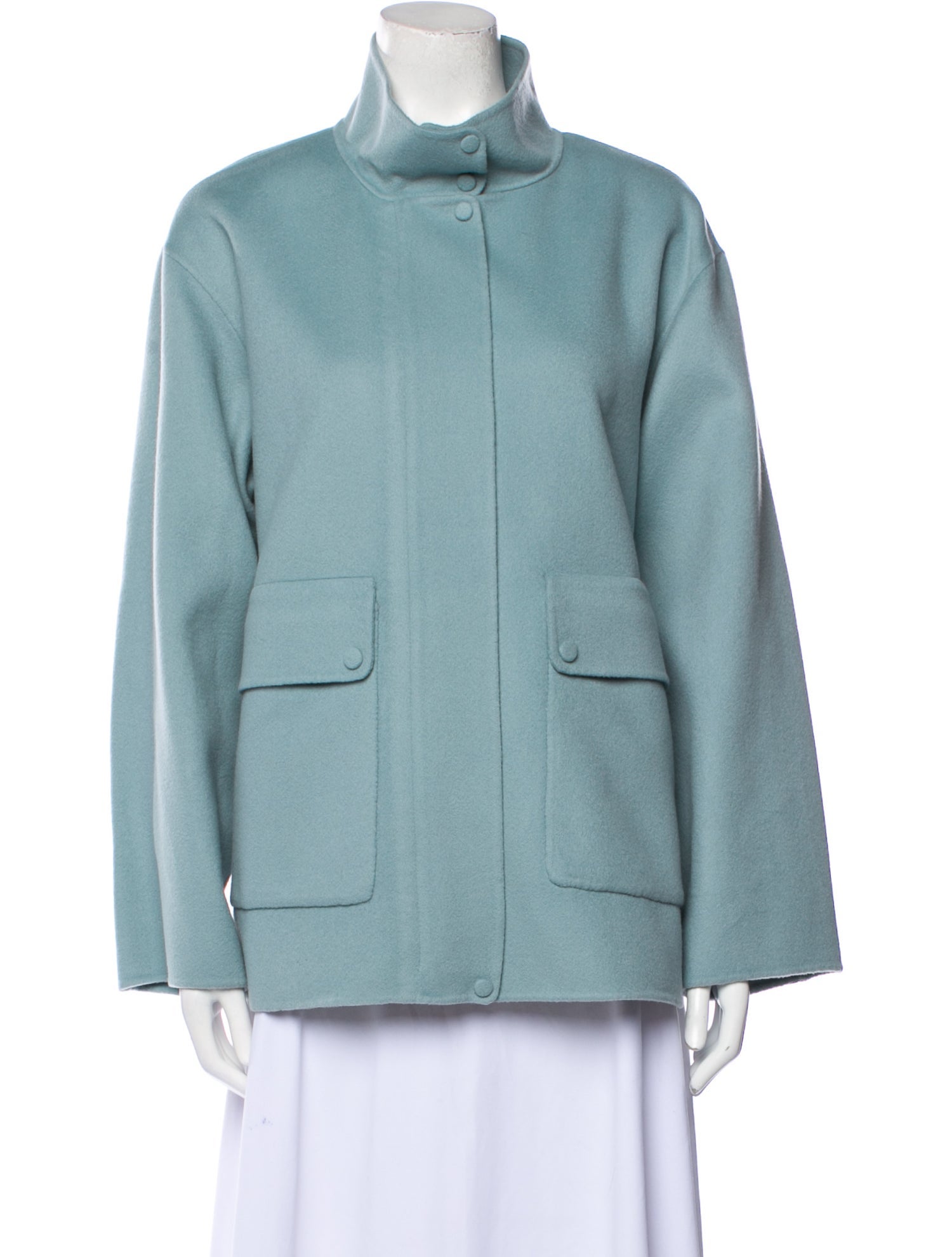 Theory Wool Jacket w/ Tags - Blue Jackets, Clothing - WTE314399 | The ...