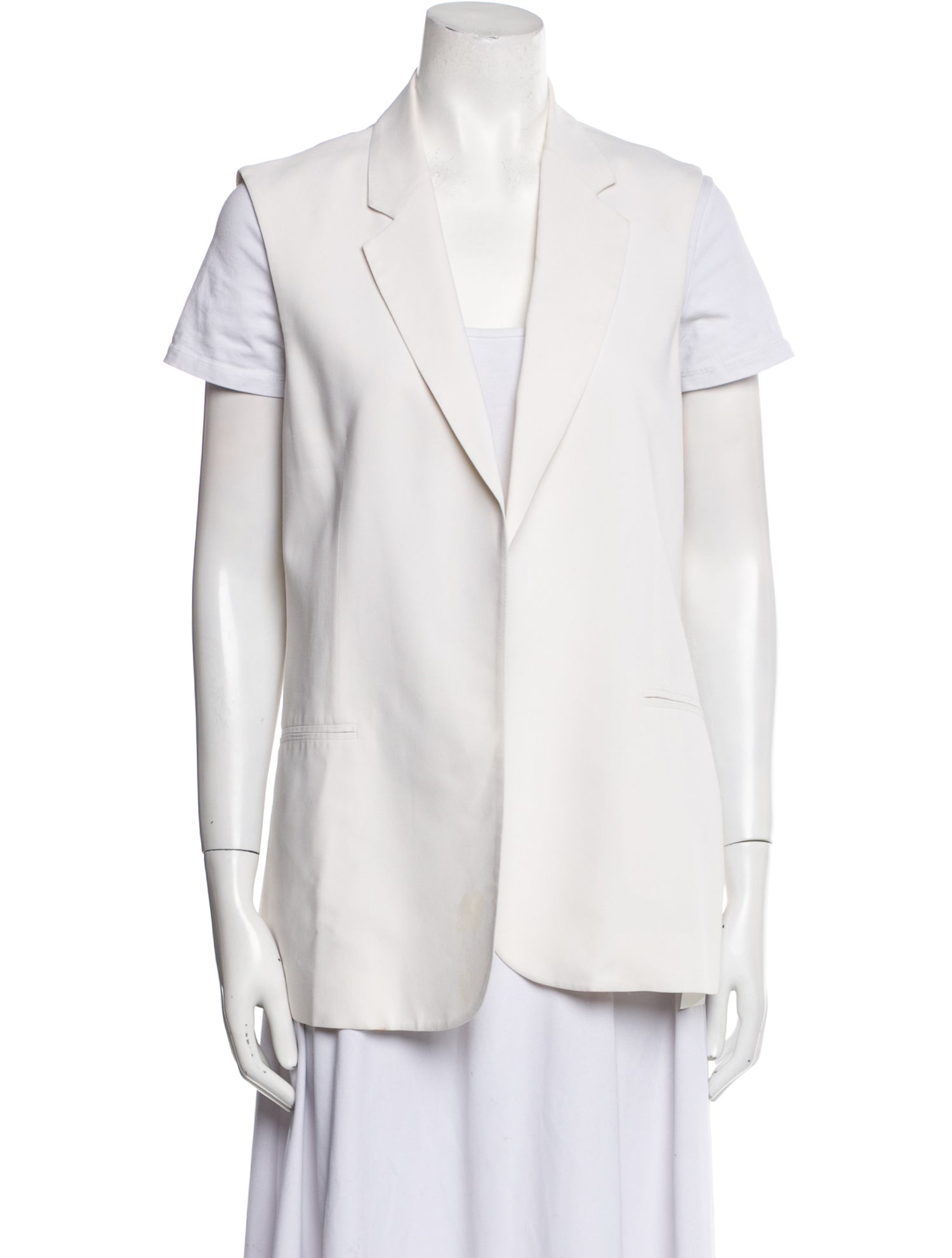 Theory Vest - Neutrals Jackets, Clothing - WTE315932 | The RealReal