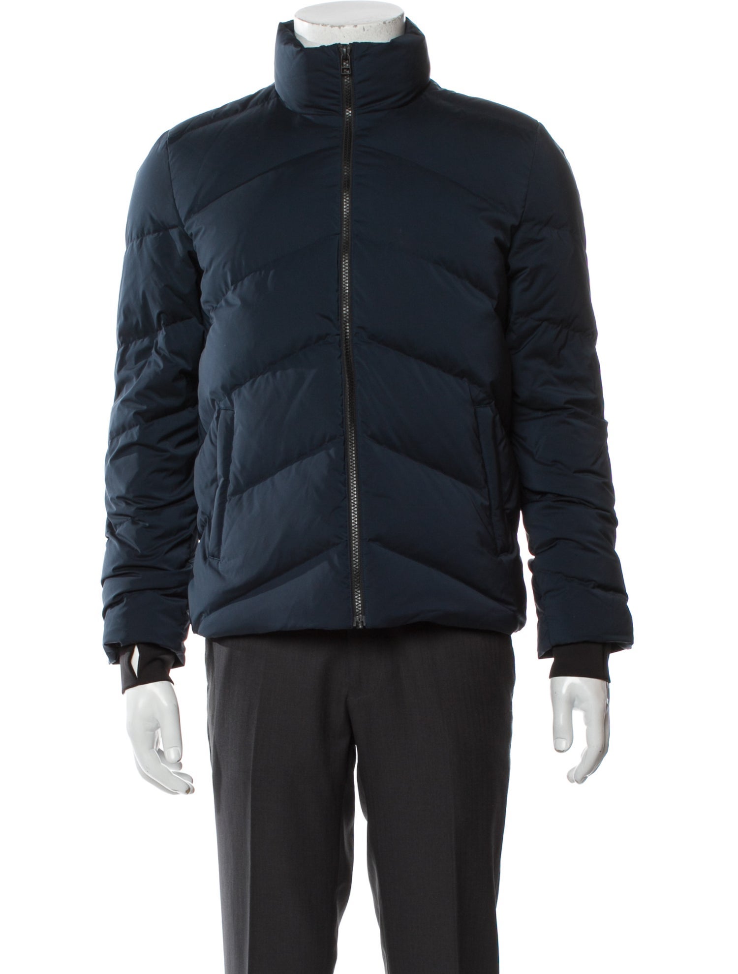 Theory Puffer Coat - Blue Outerwear, Clothing - WTE330351 | The RealReal