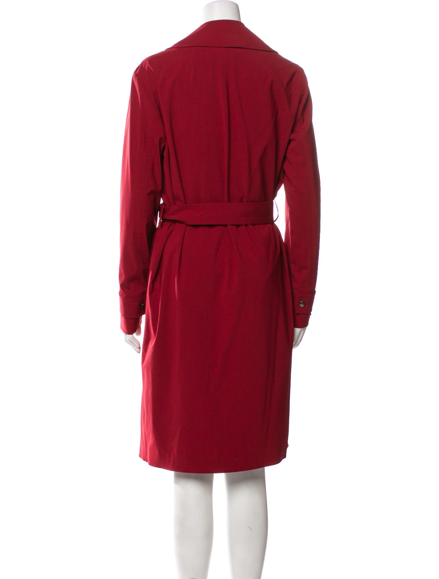 St. John Coat - Red Coats, Clothing - STJ263384 | The RealReal