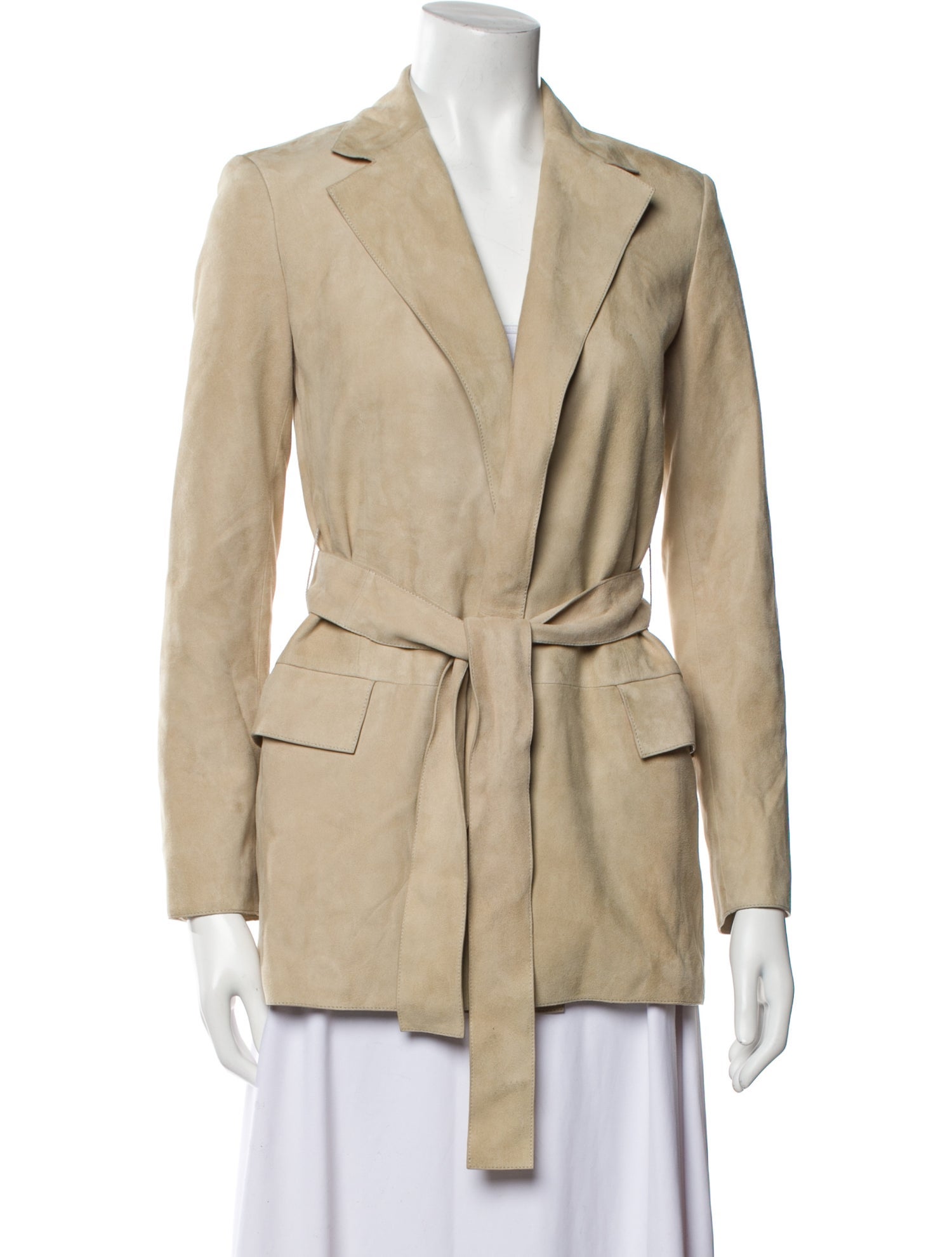 Theory Suede Blazer - Neutrals Jackets, Clothing - WTE339424 | The RealReal