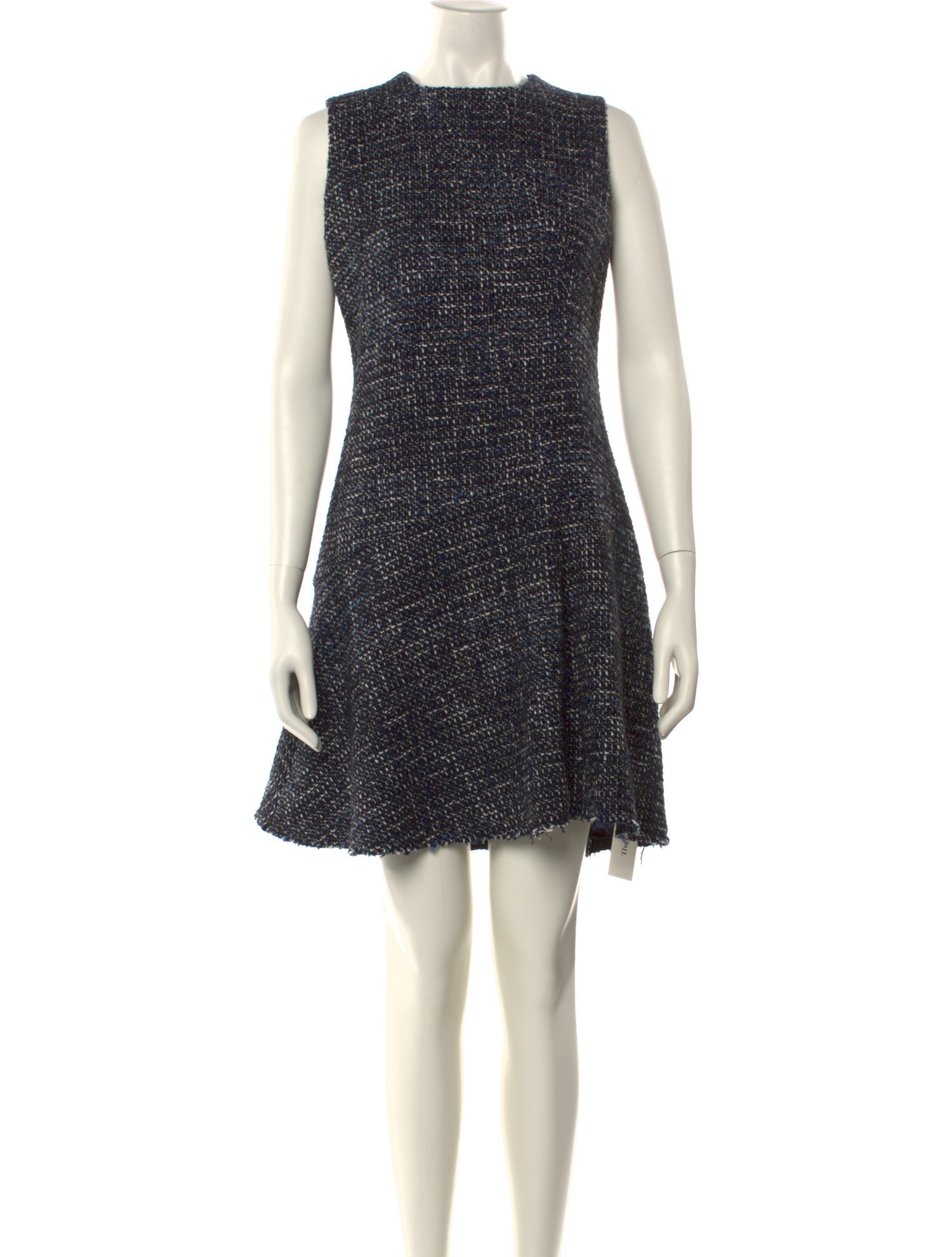Theory Tweed Pattern Mini Dress - Dresses, Clothing - WTE381381 | The ...