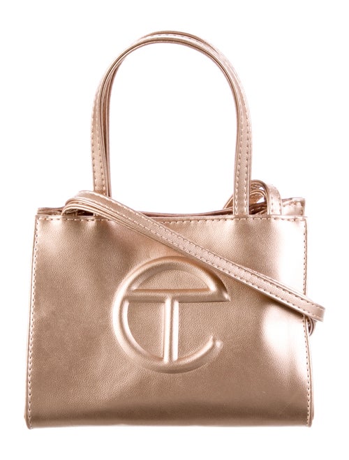 Telfar Metallic Mini Shopper Bag - Metallic Mini Bags, Handbags ...