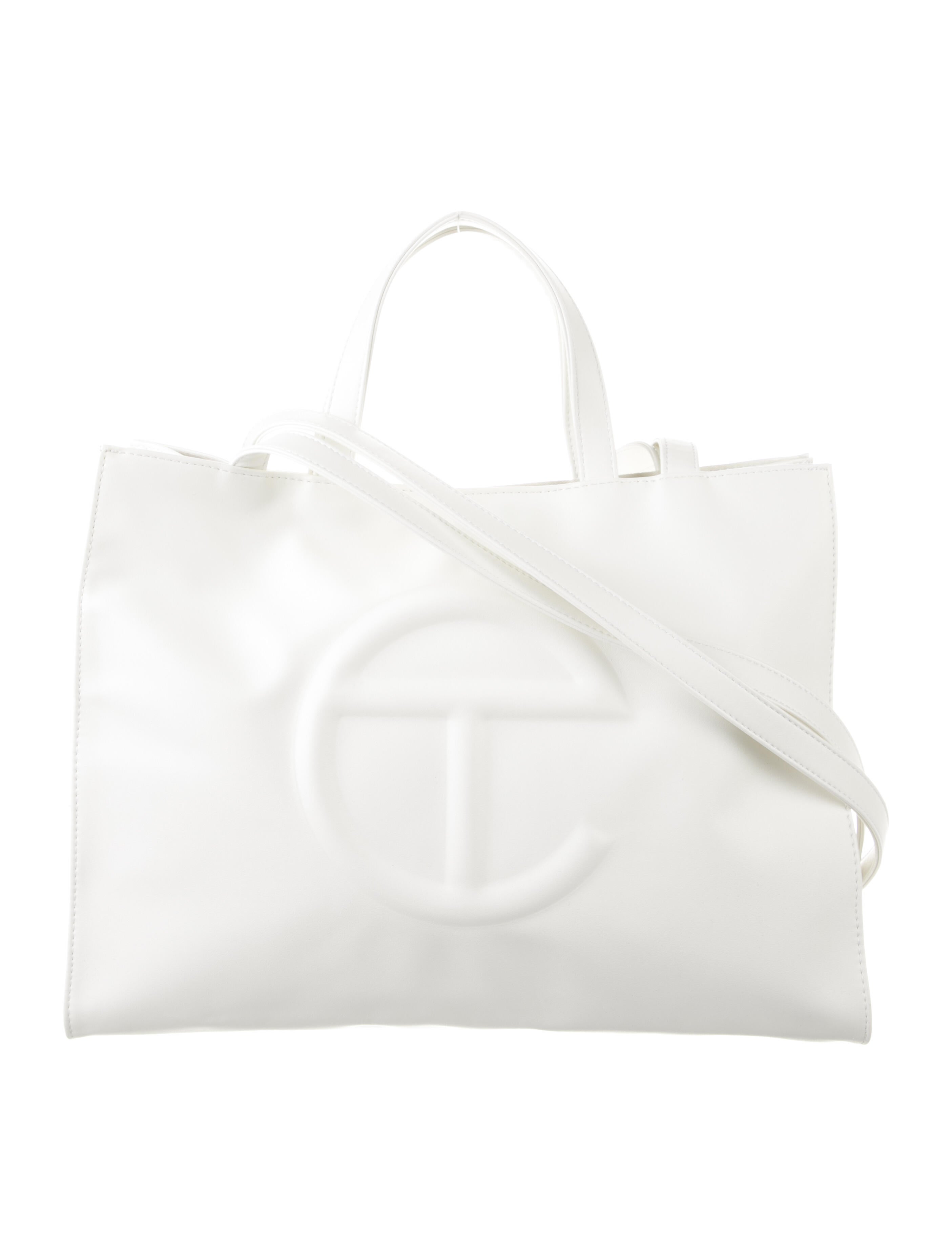 Telfar Vegan Leather Shopping Tote Bag - Green Totes, Handbags ...