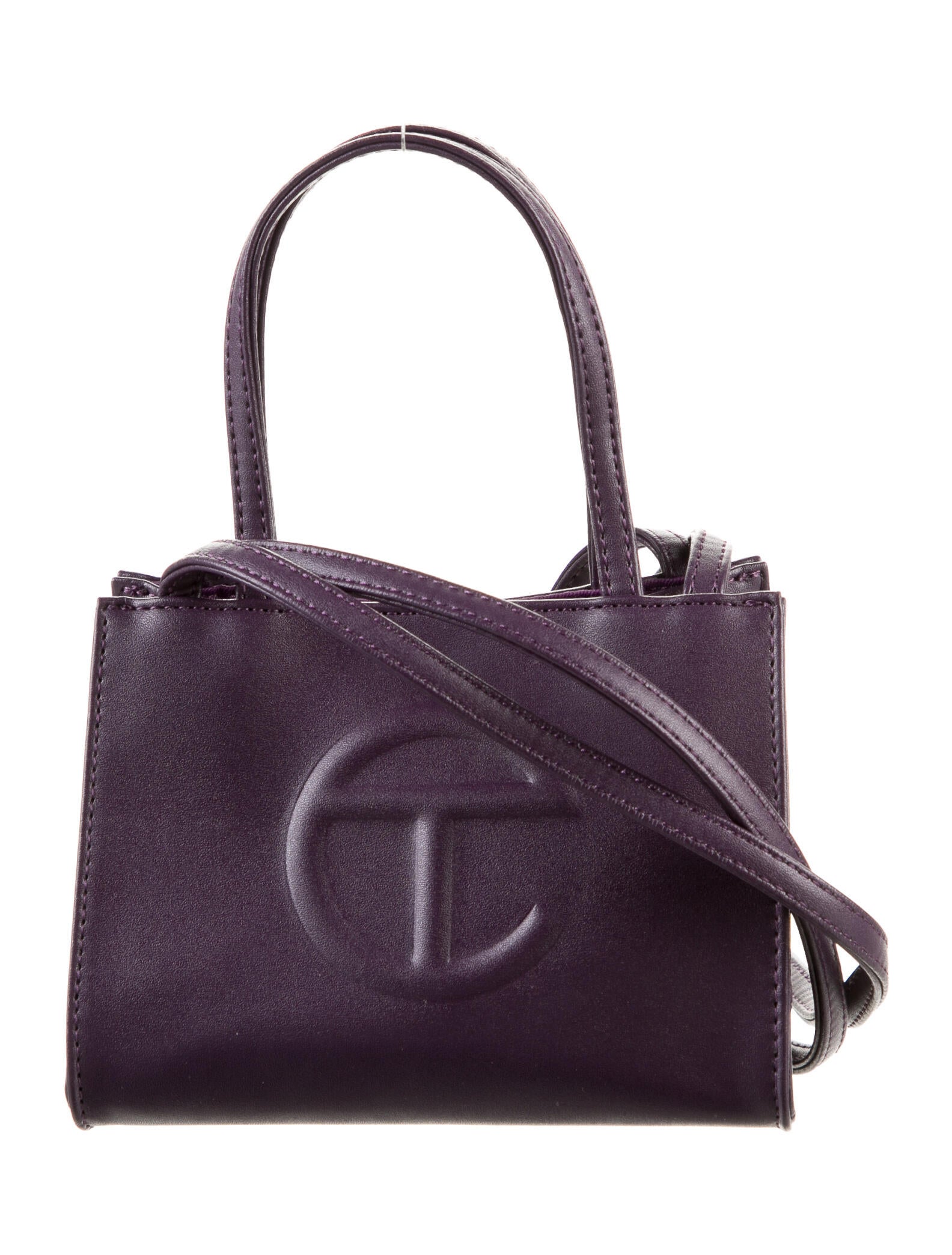 Telfar Mini Shopping Tote - Purple Totes, Handbags - WTELG25817 | The ...