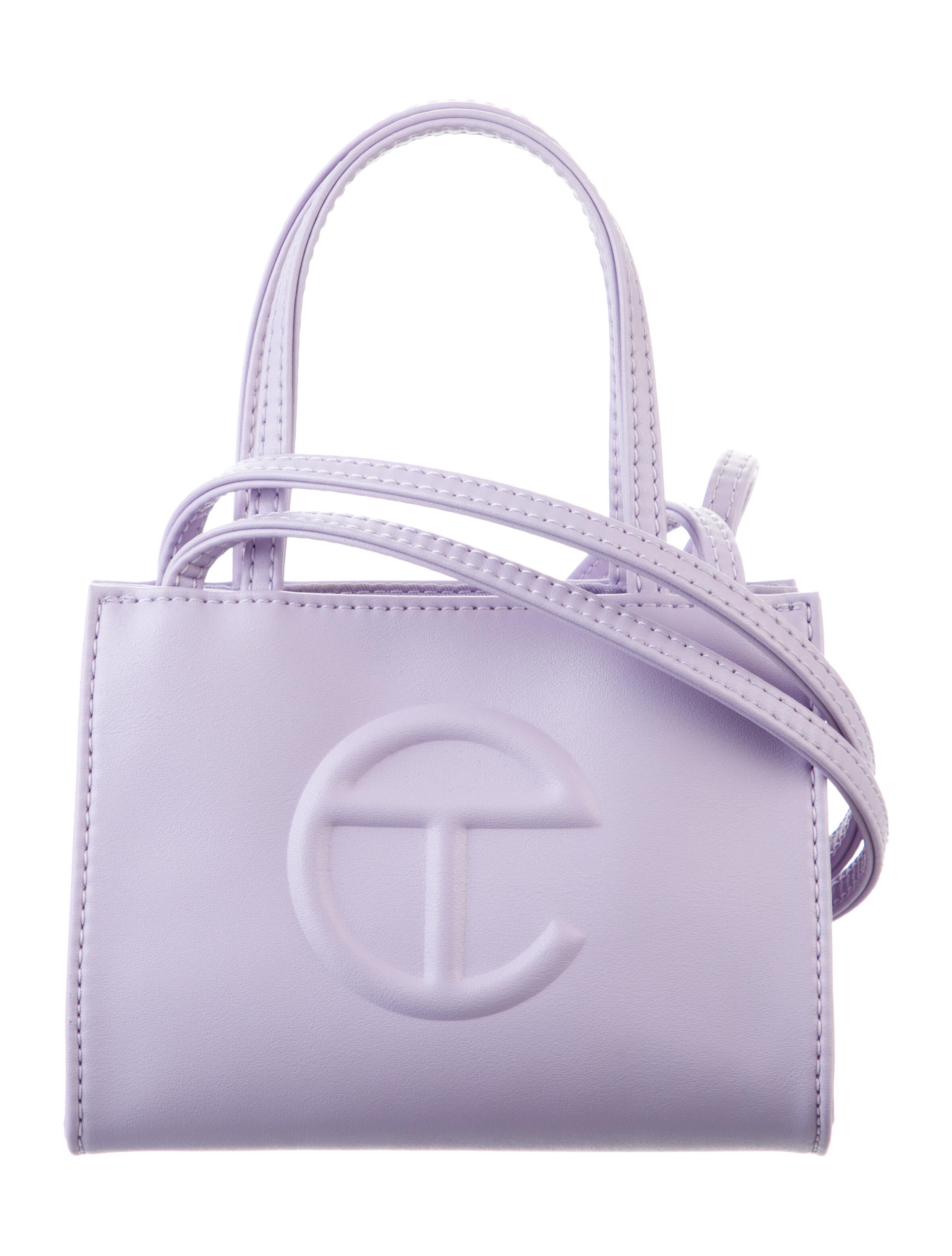 Telfar Small Shopping Bag - Purple Totes, Handbags - WTELG26397 | The ...