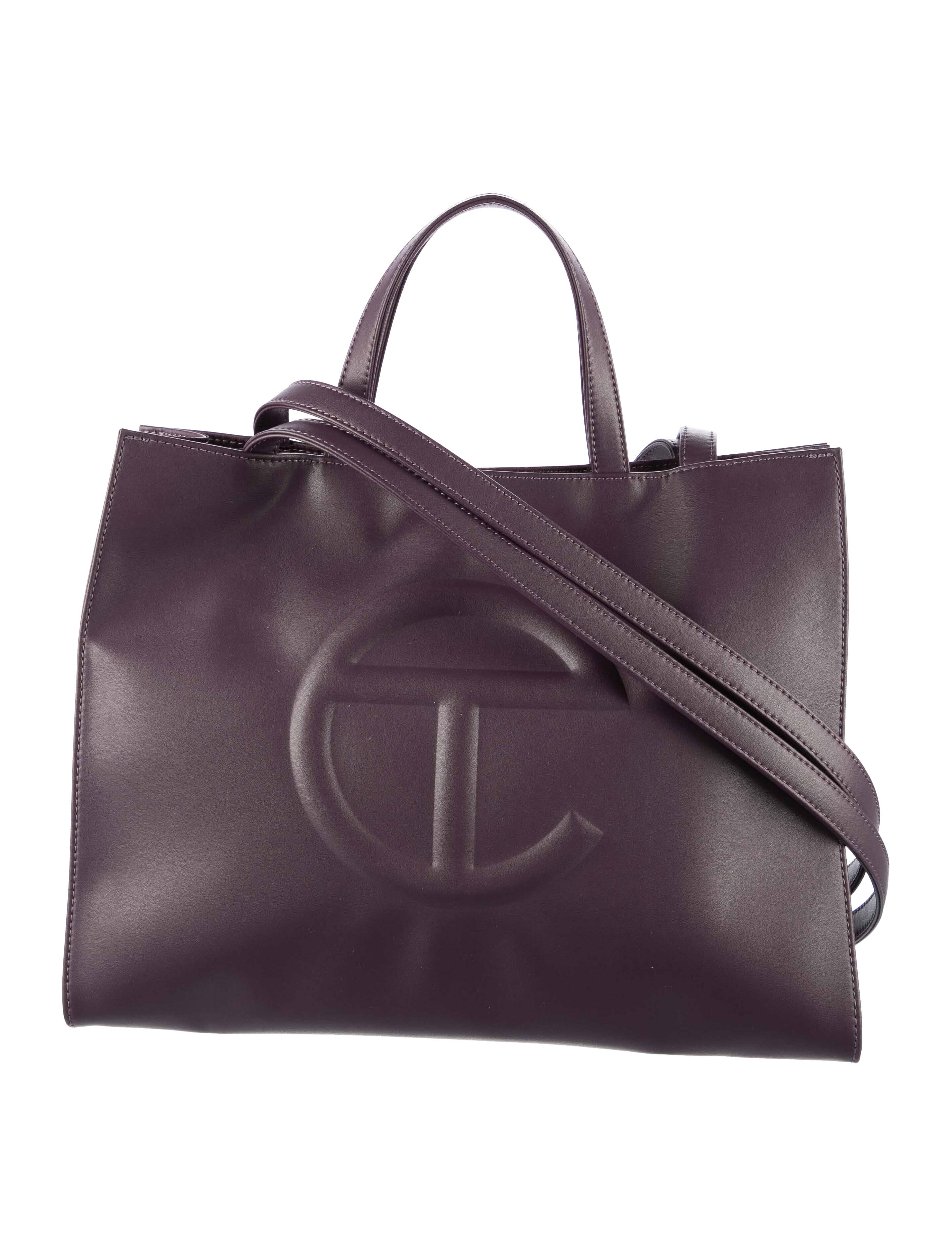 Telfar Vegan Leather Tote Bag - Green Totes, Handbags - WTELG27248 ...