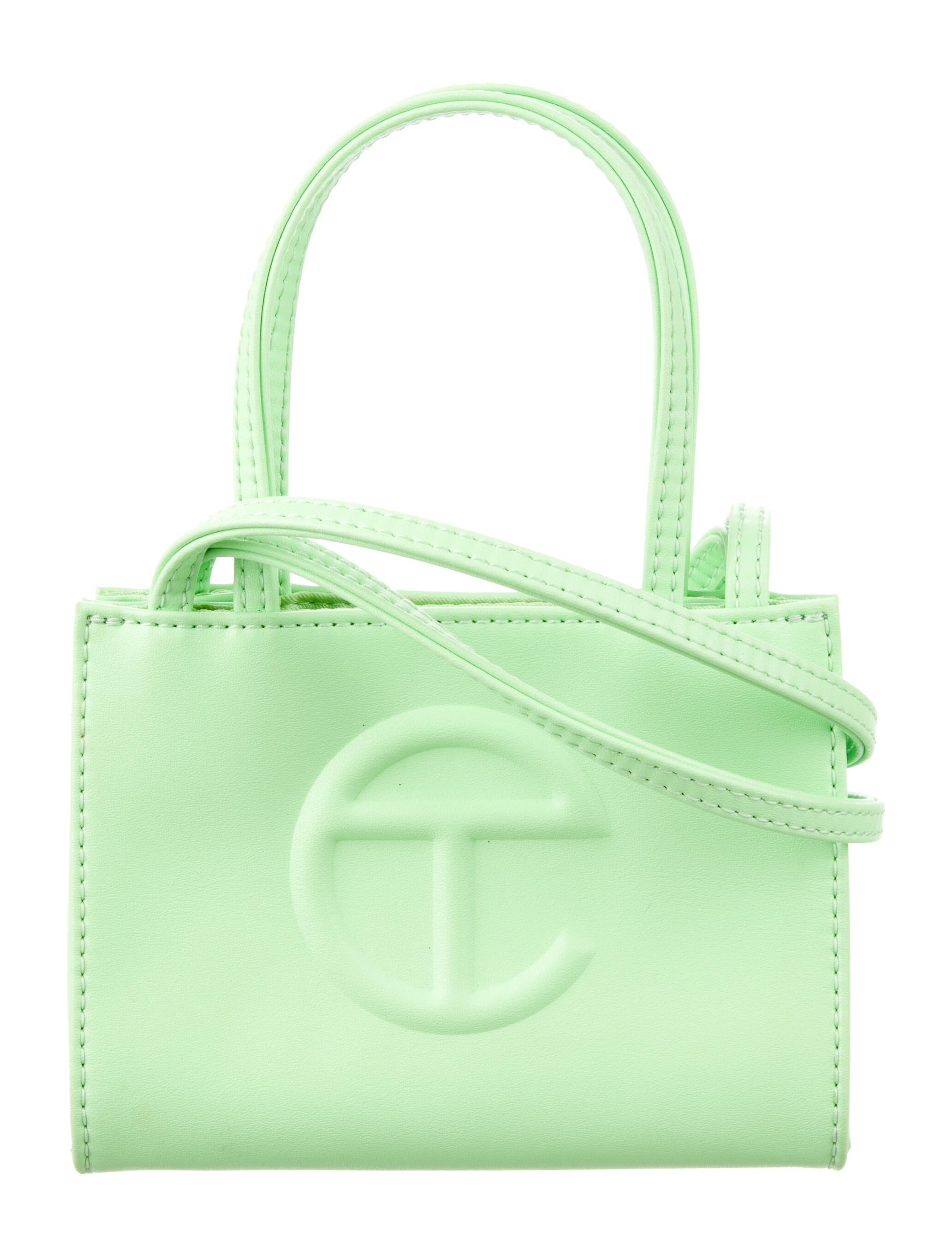 Telfar Small Shopping Bag - Green Totes, Handbags - WTELG27166 | The ...