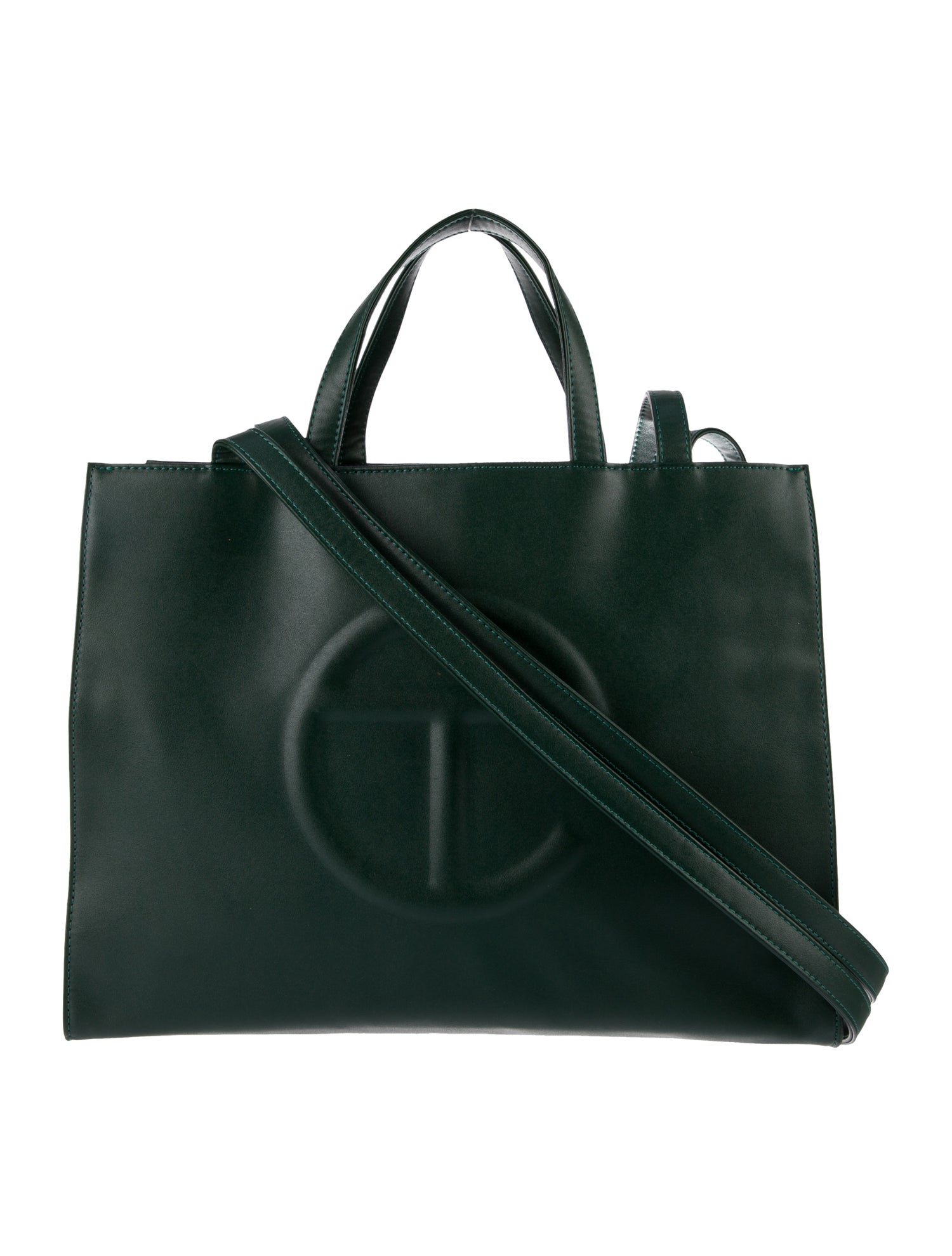 Telfar Vegan Leather Large Shopping Bag - Blue Totes, Handbags ...