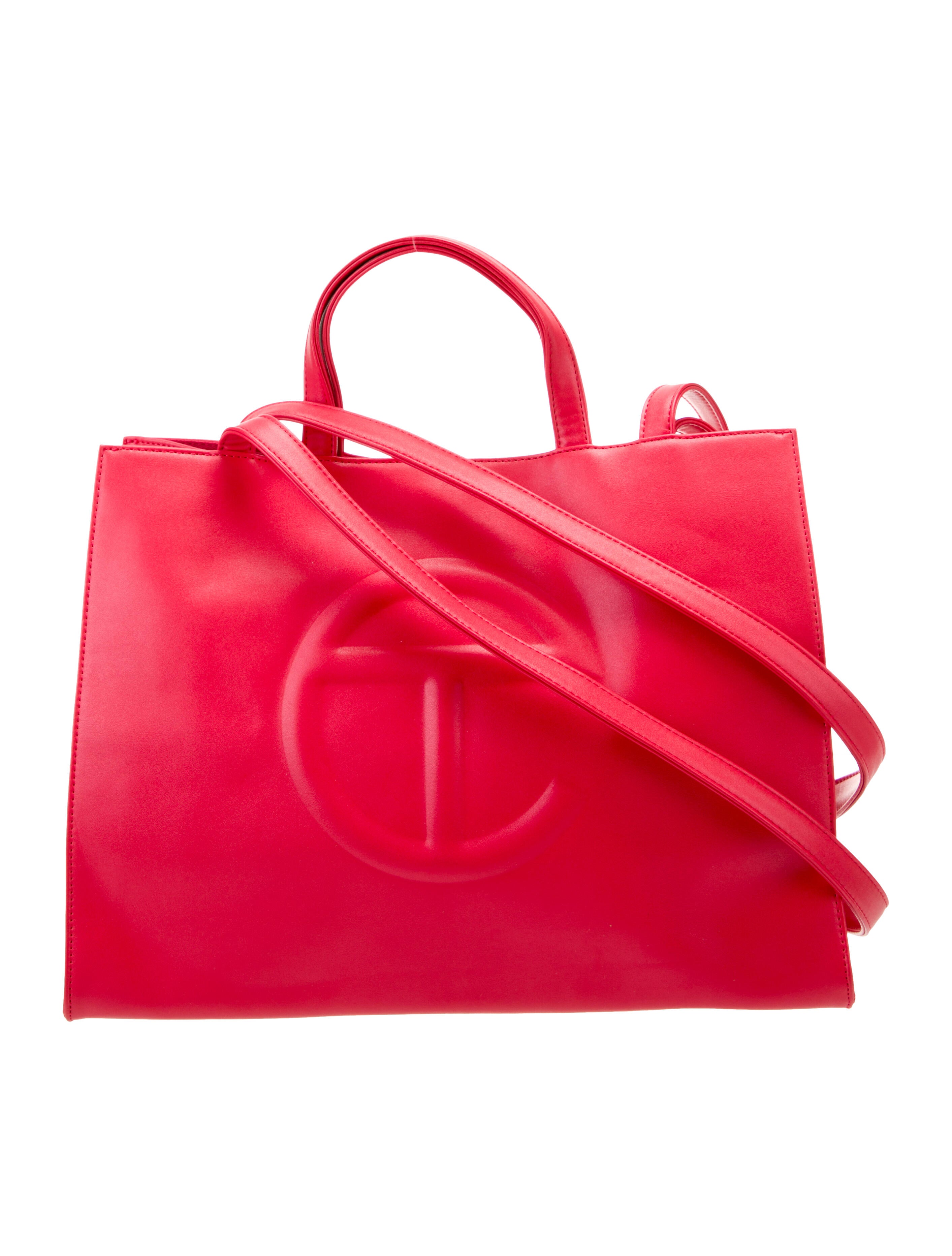 Telfar Medium Oxblood Shopping Bag - Burgundy Totes, Handbags ...