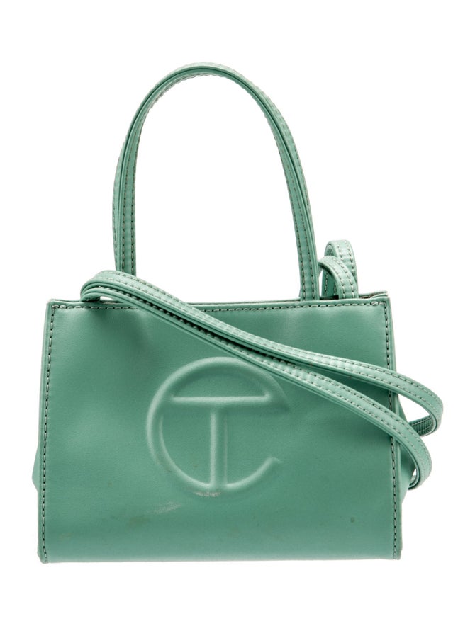 Telfar Small Sage Shopping Bag - Green Mini Bags, Handbags - WTELG29540 ...