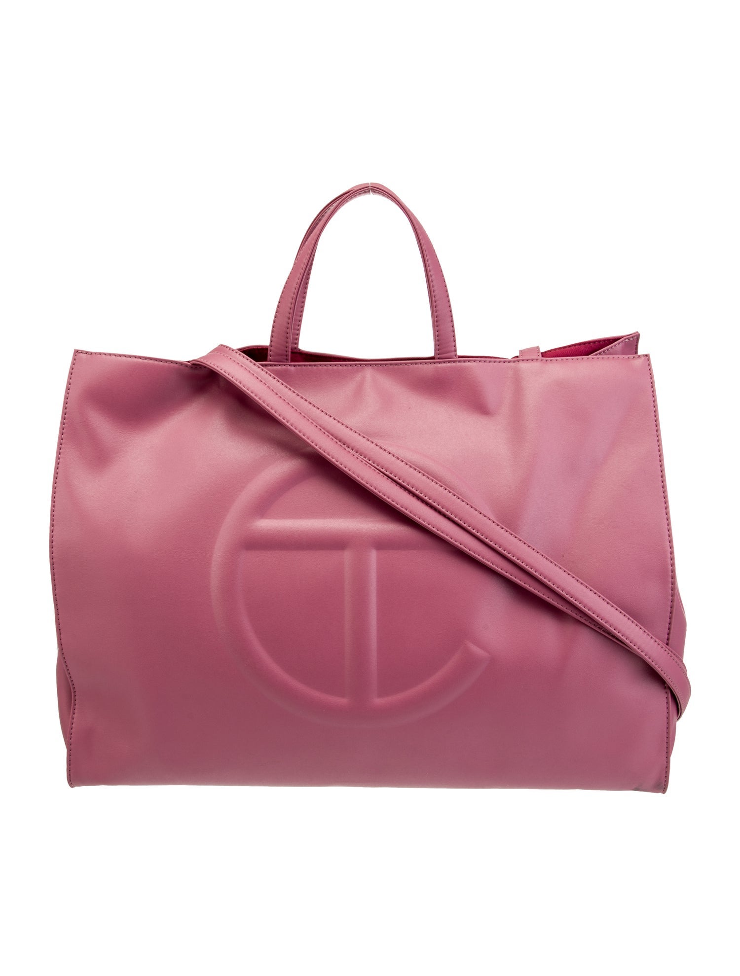 Telfar Large Oxblood Shopping Bag - Burgundy Totes, Handbags ...