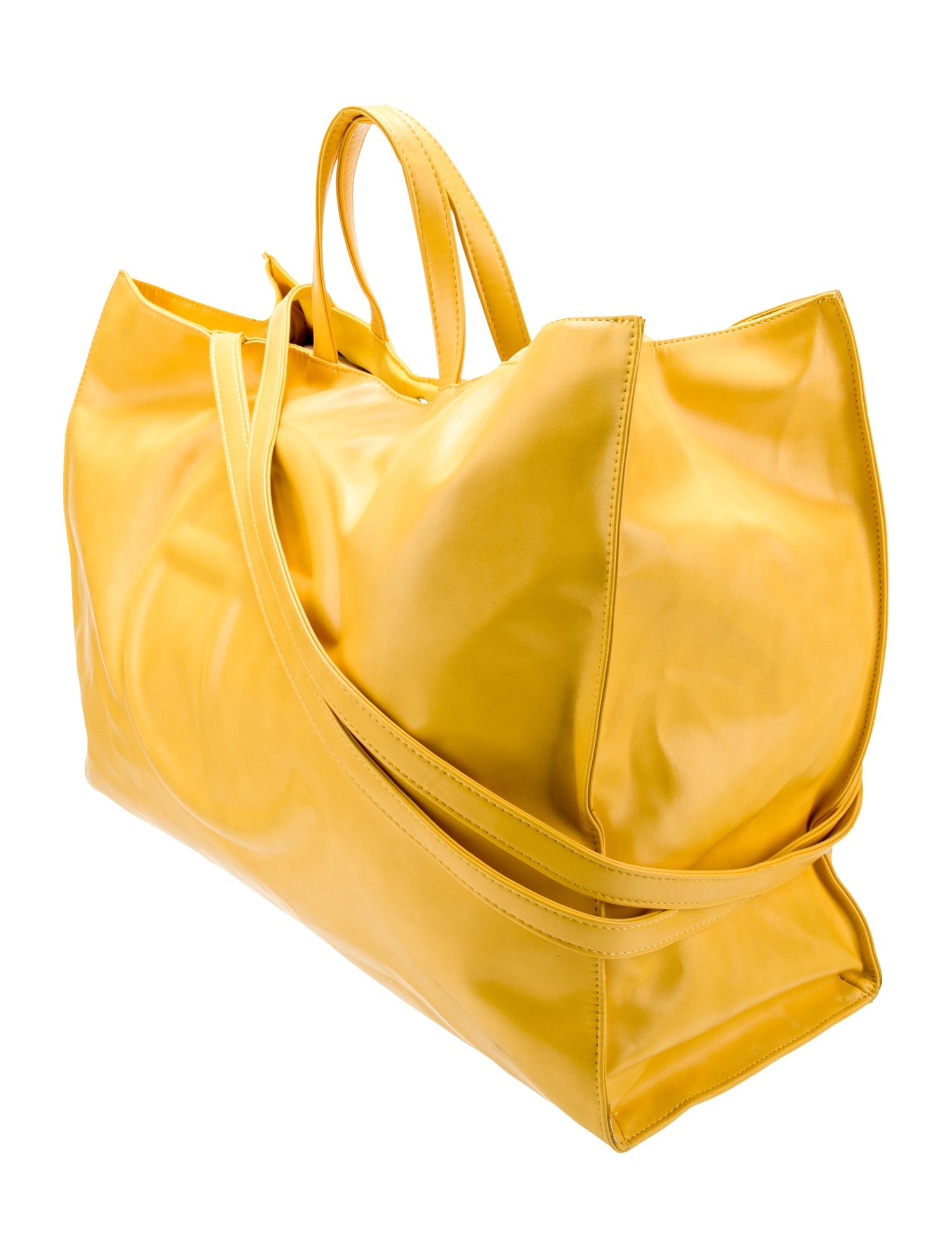 Isabel Marant Leather Tote Bag - Yellow Totes, Handbags - ISA196213 ...