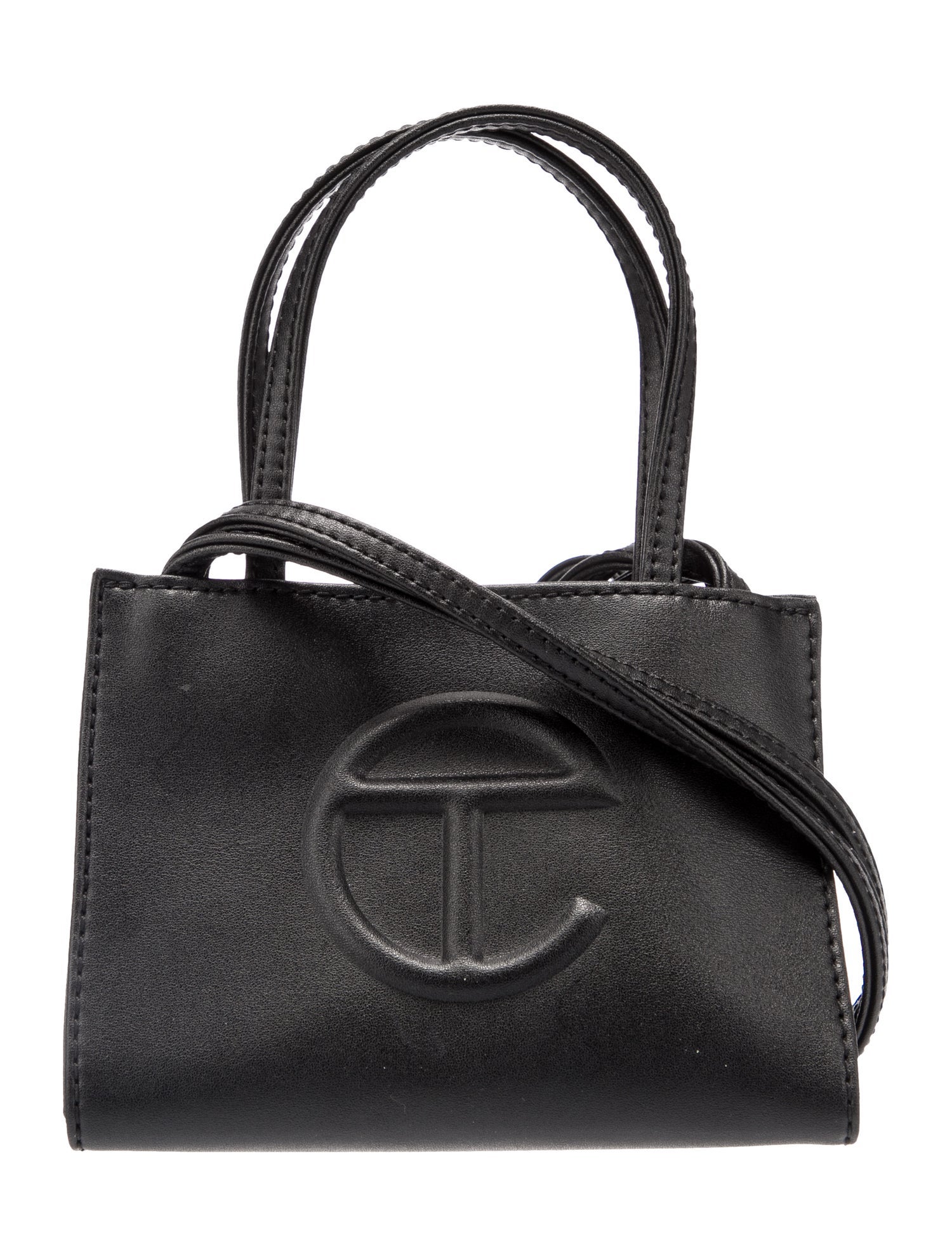 Telfar Small Silver Shopping Bag - Metallic Mini Bags, Handbags ...