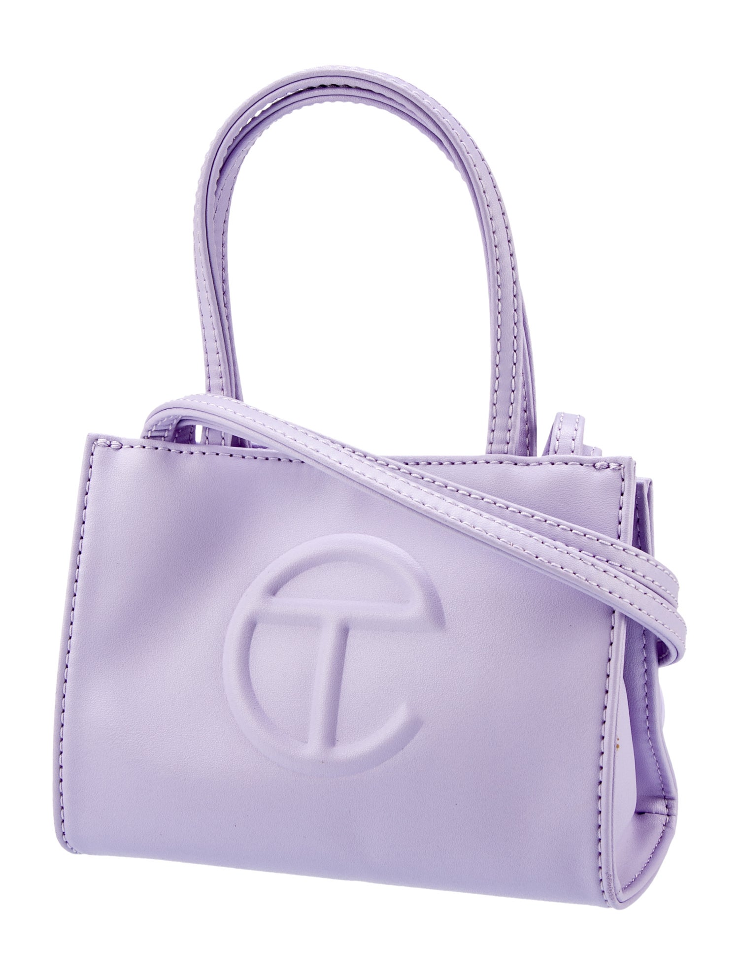 Telfar Small Silver Shopping Bag - Metallic Mini Bags, Handbags ...