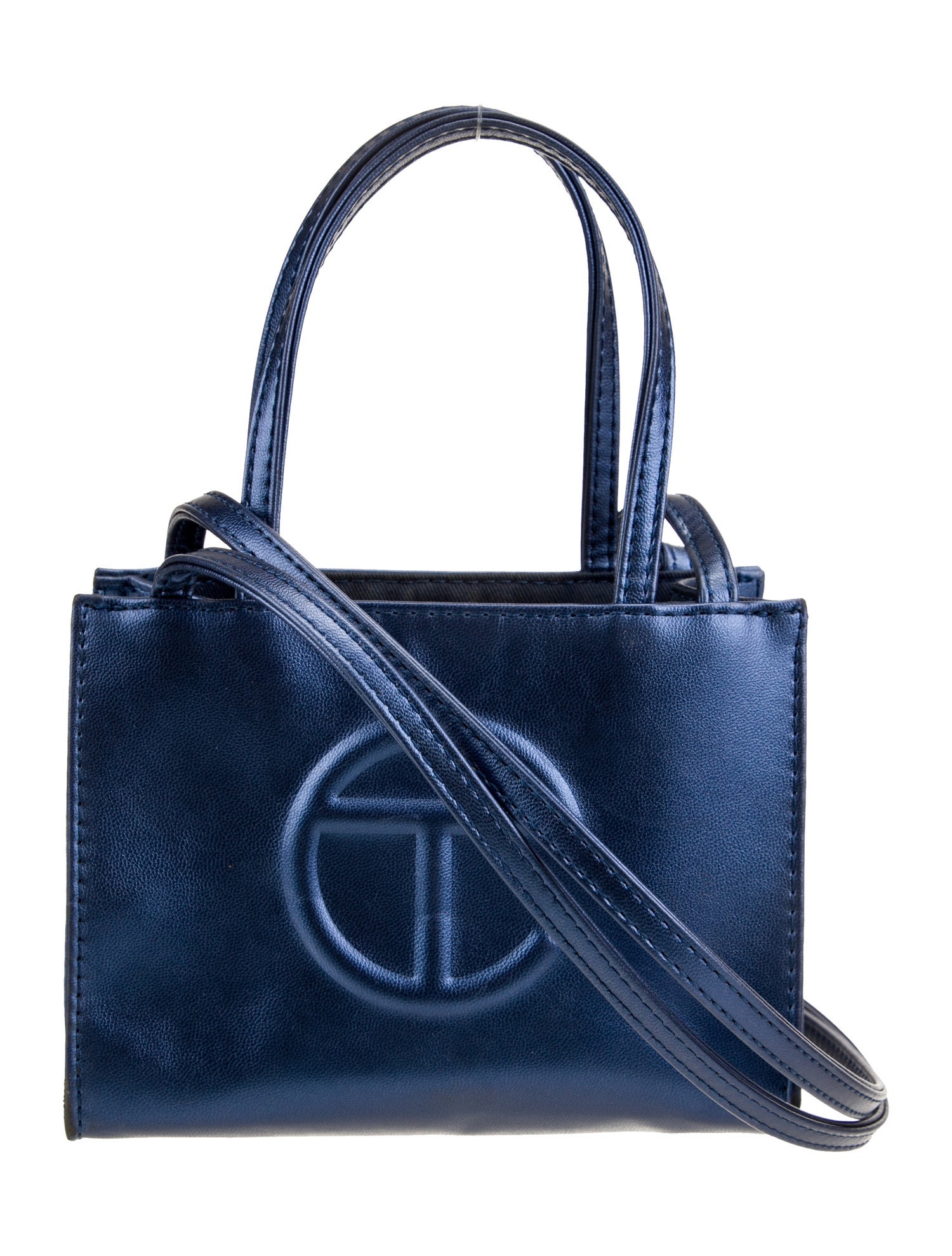 Telfar Vegan Leather Small Tote - Brown Totes, Handbags - WTELG29625 ...