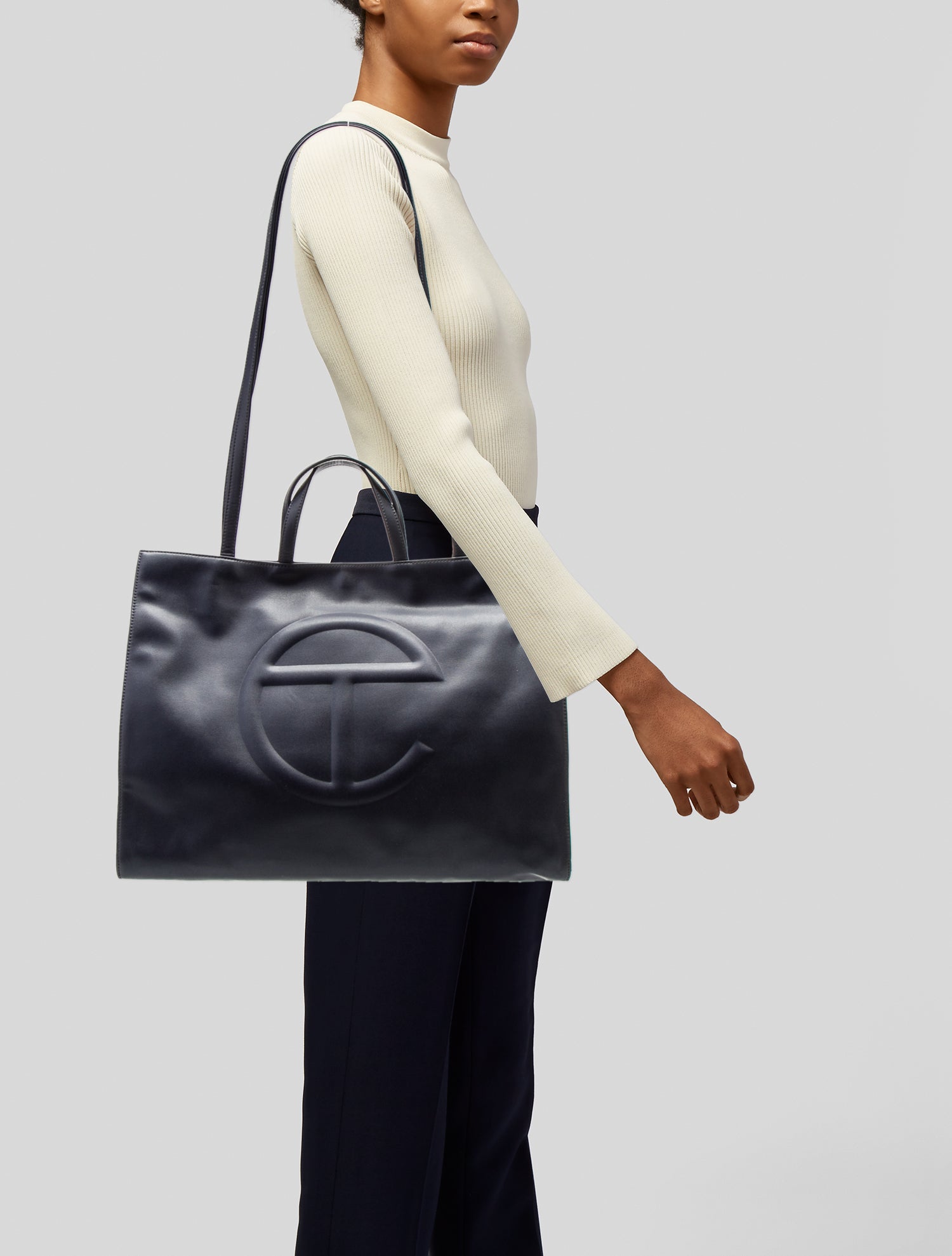 Telfar Medium Shopping Bag - Green Totes, Handbags - WTELG25770 | The ...