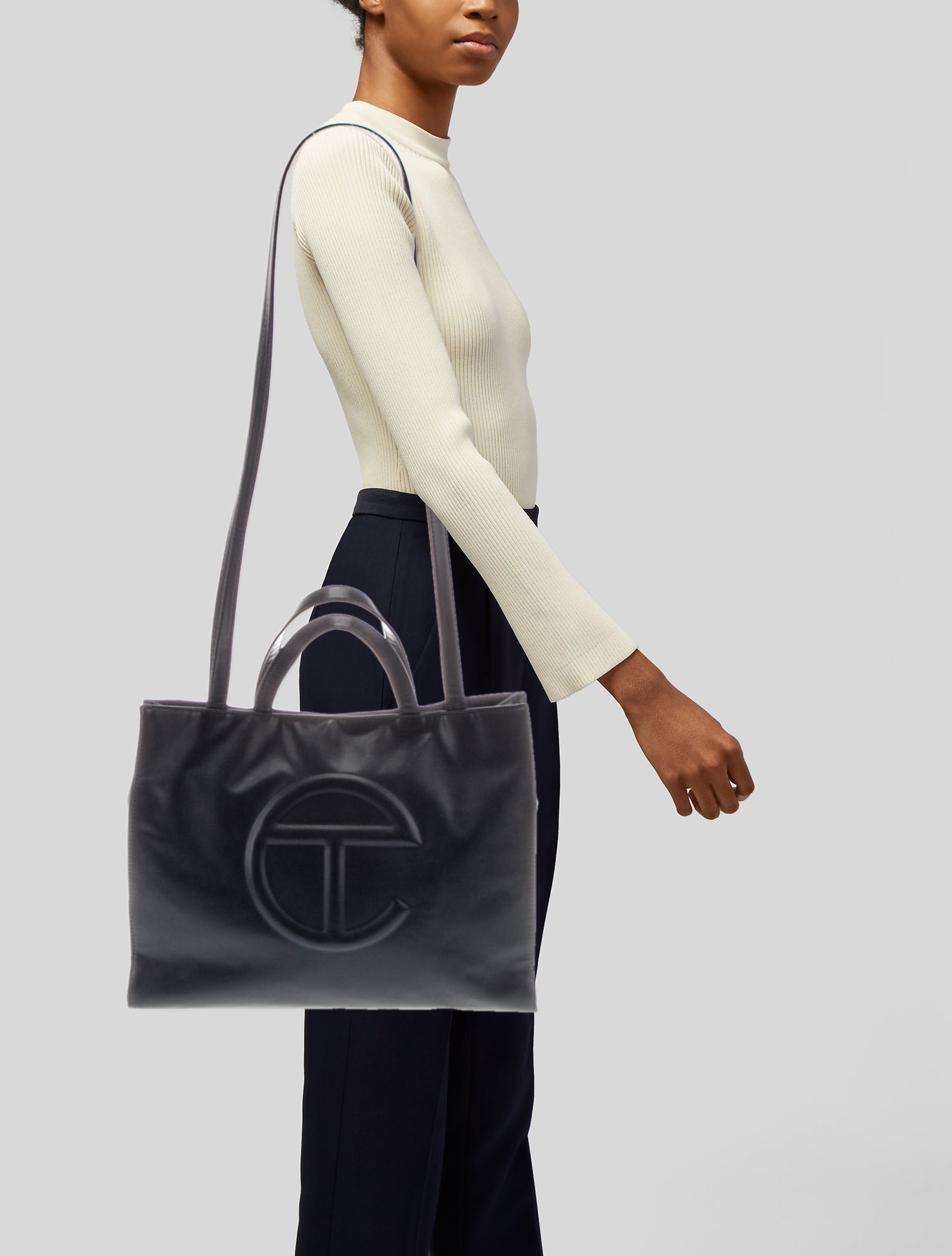 Telfar Medium Shopping Bag - Green Totes, Handbags - WTELG25770 | The ...