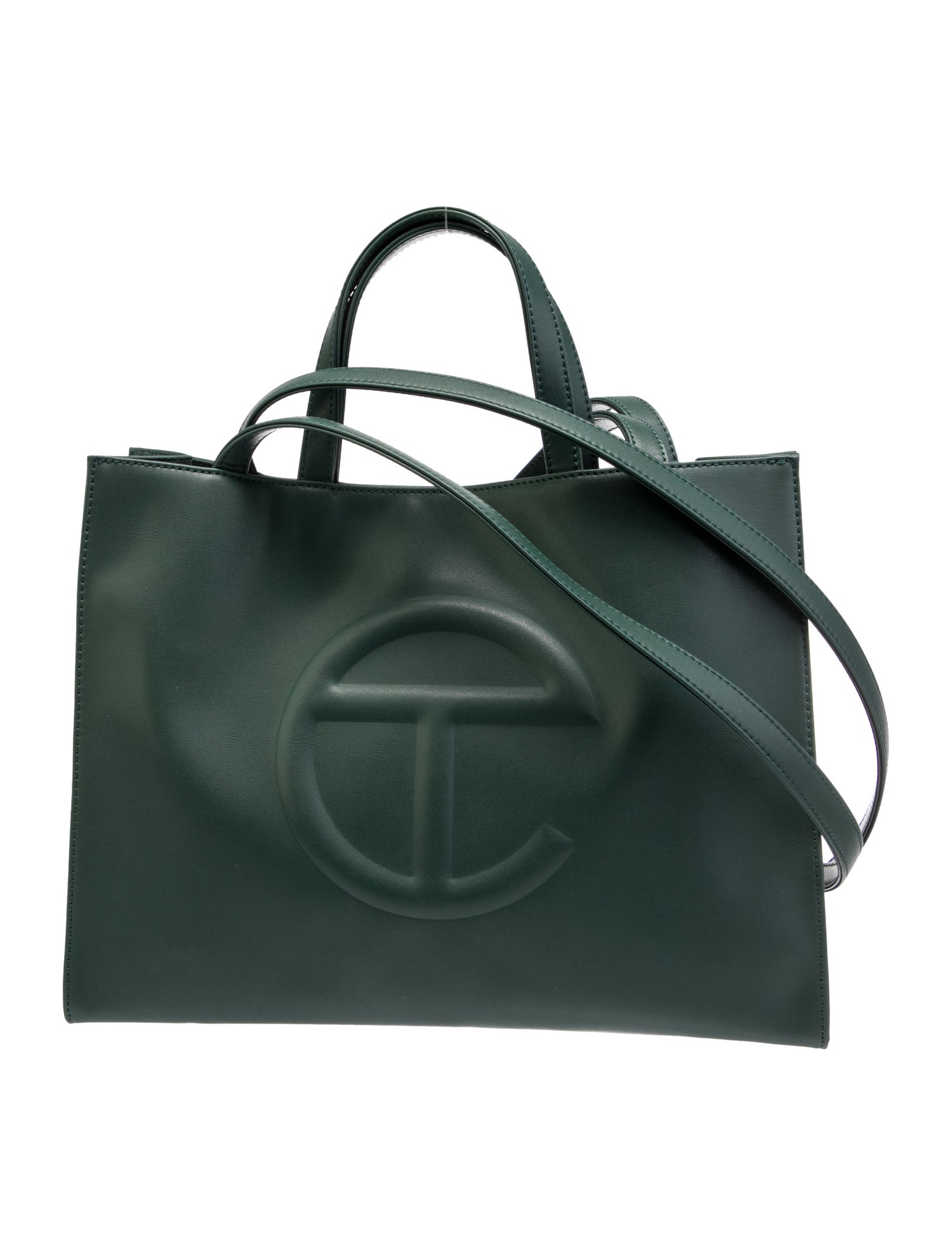 Telfar Vegan Leather Tote - Green Totes, Handbags - WTELG31381 | The ...