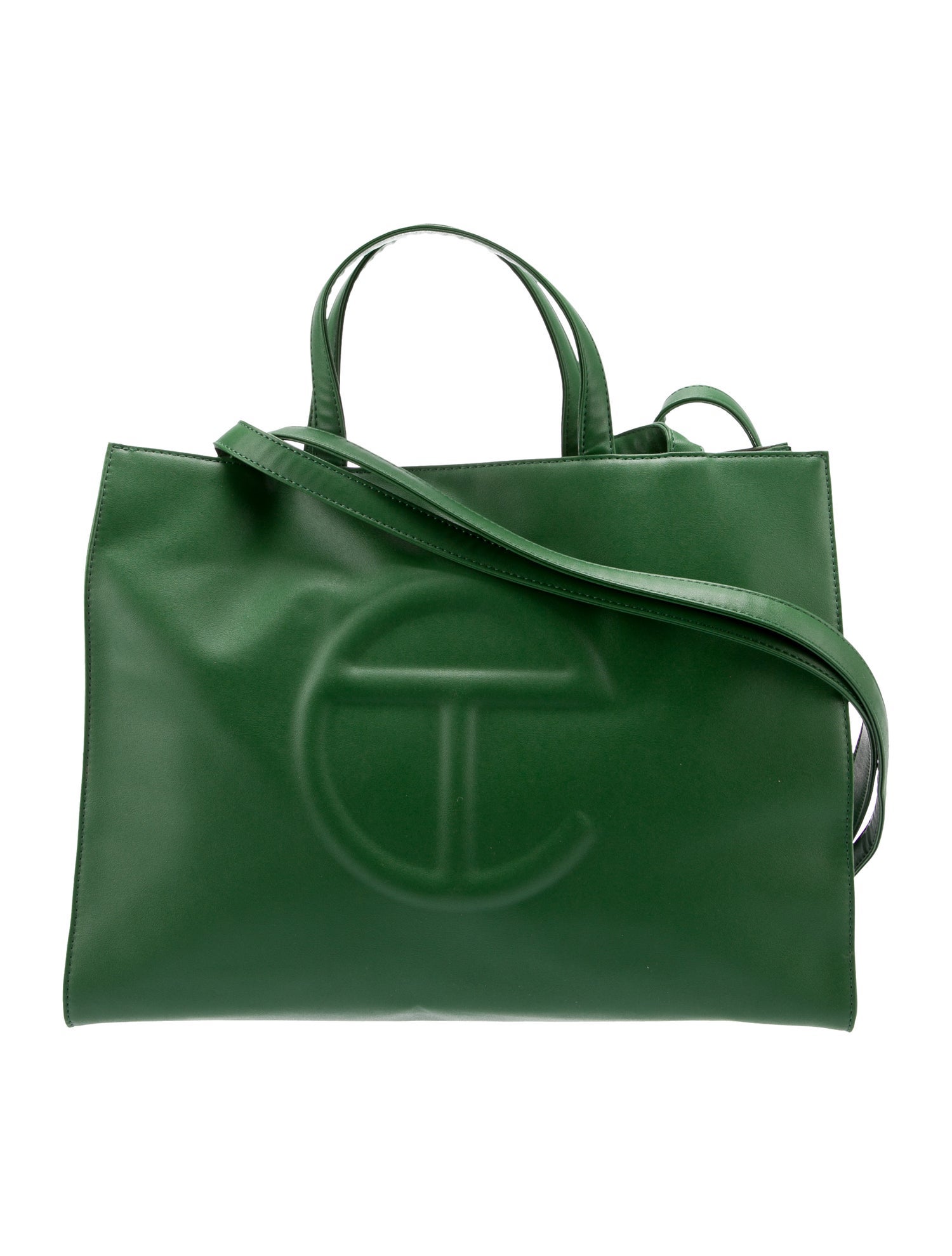 Telfar Medium Shopping Bag - Green Totes, Handbags - WTELG25770 | The ...