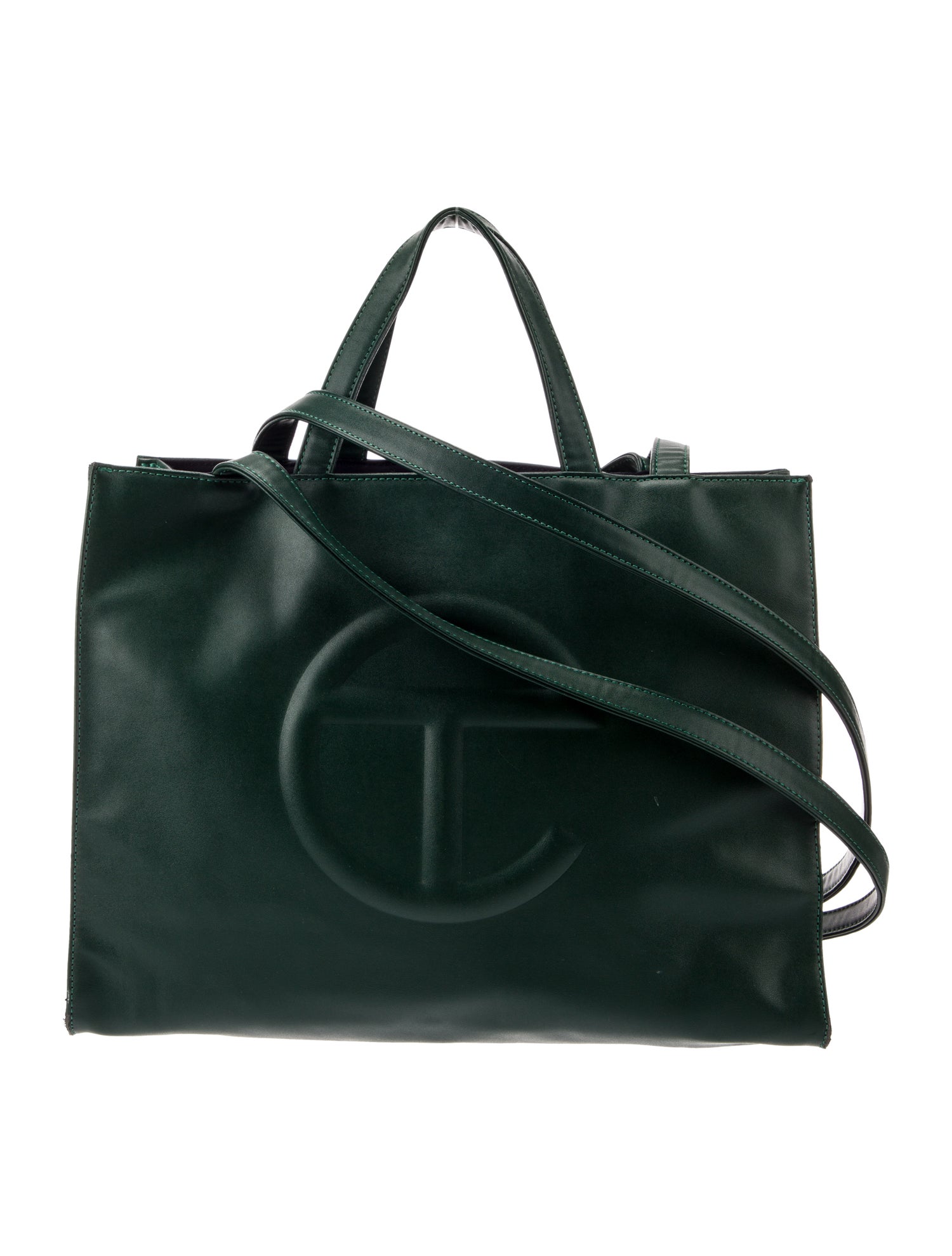 Telfar Vegan Leather Tote - Green Totes, Handbags - WTELG31928 | The ...