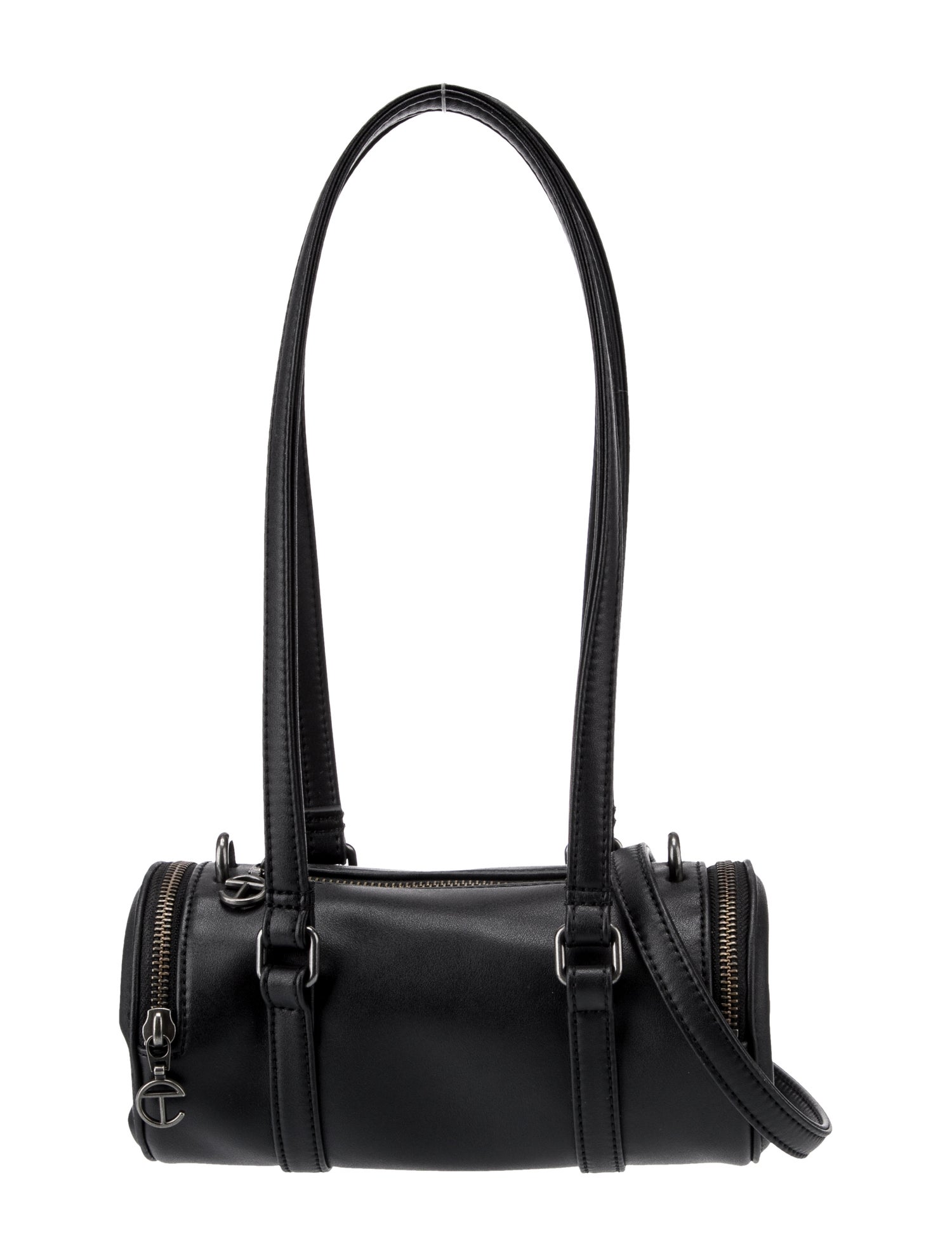 Telfar Vegan Leather Shoulder Bag w/ Tags - Black Shoulder Bags ...