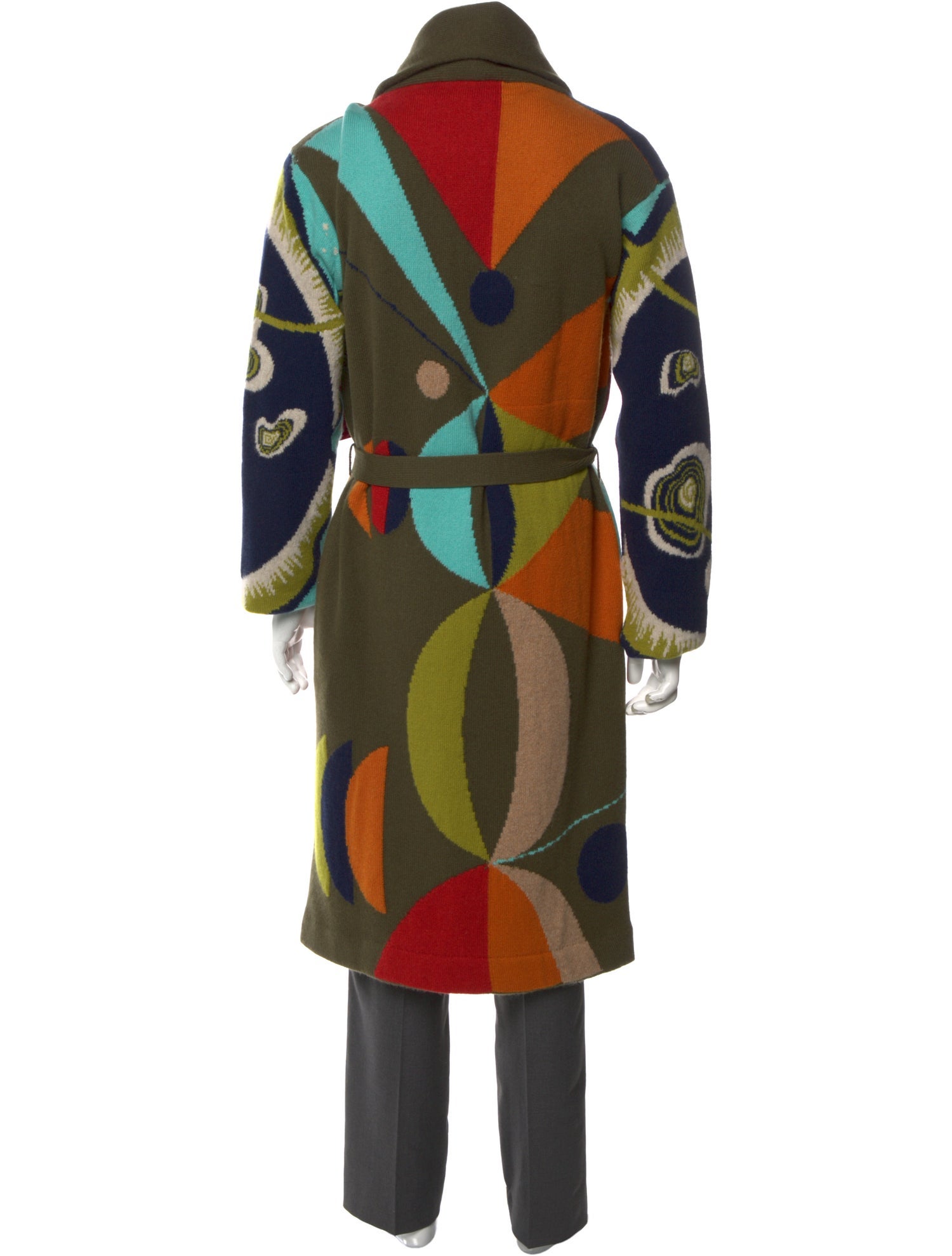 The Elder Statesman Printed Robe w/ Tags - Green Lounge & Sleepwear ...