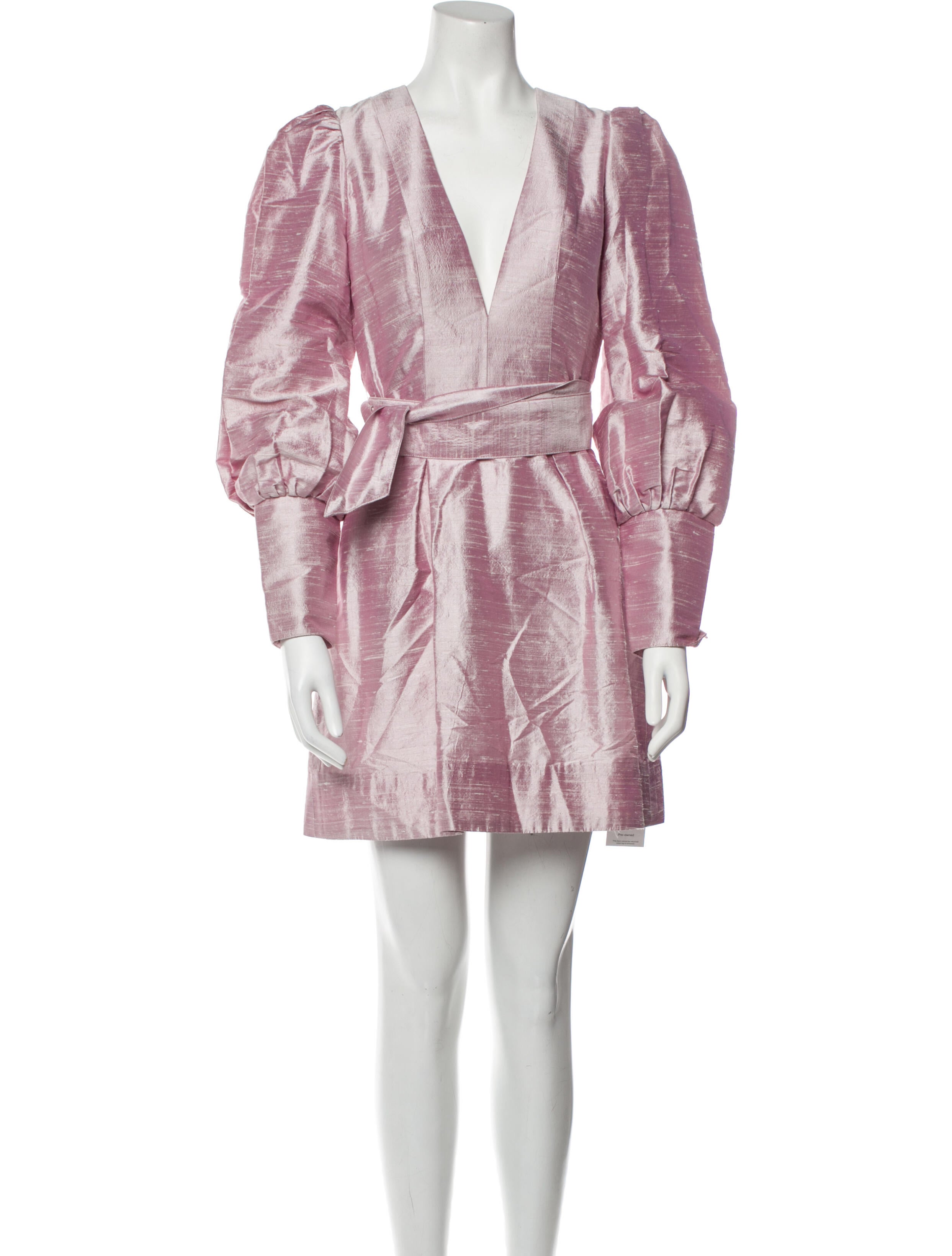 Tracy Feith Silk Mini Dress - Pink Dresses, Clothing - WTF20132 | The ...