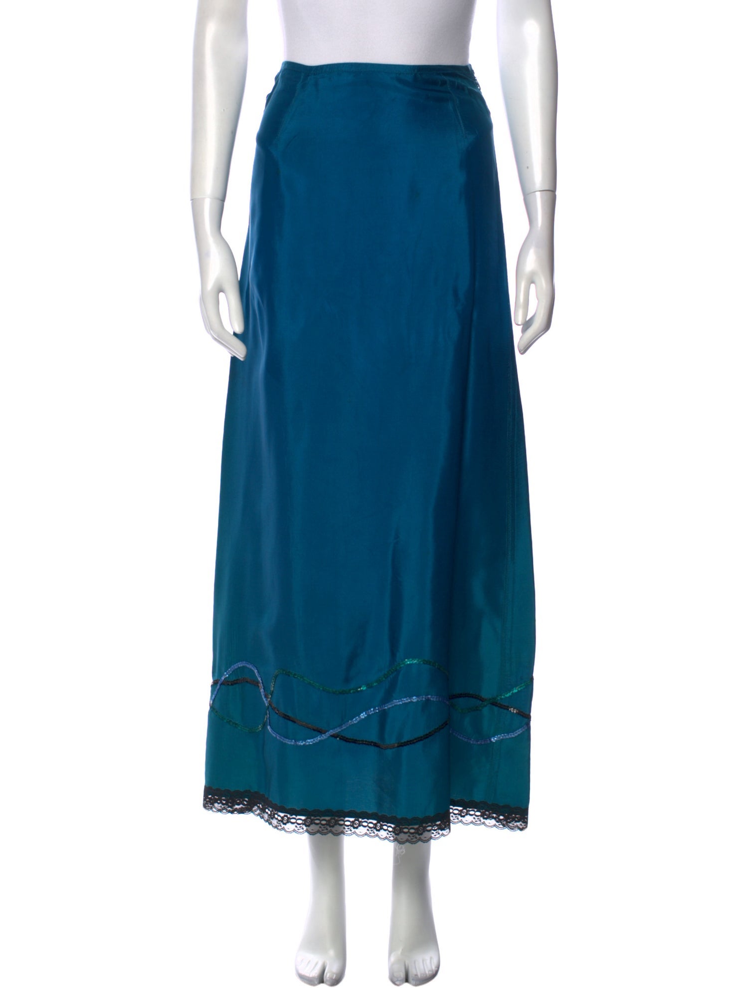Tracy Feith Midi Length Skirt - Blue Skirts, Clothing - WTF20245 | The ...