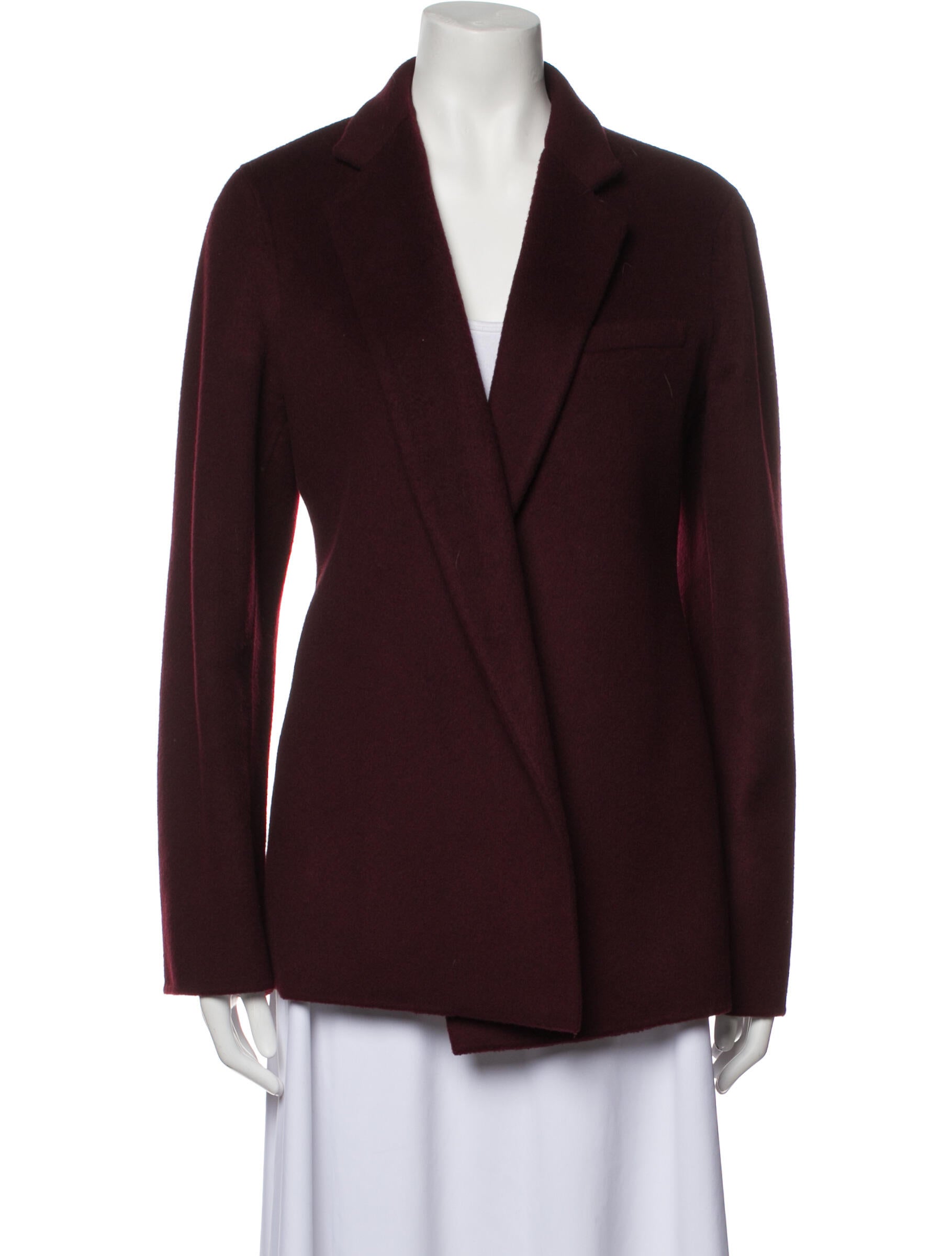 Theory 38 Peacoat - Burgundy Coats, Clothing - WTHOE20346 | The RealReal