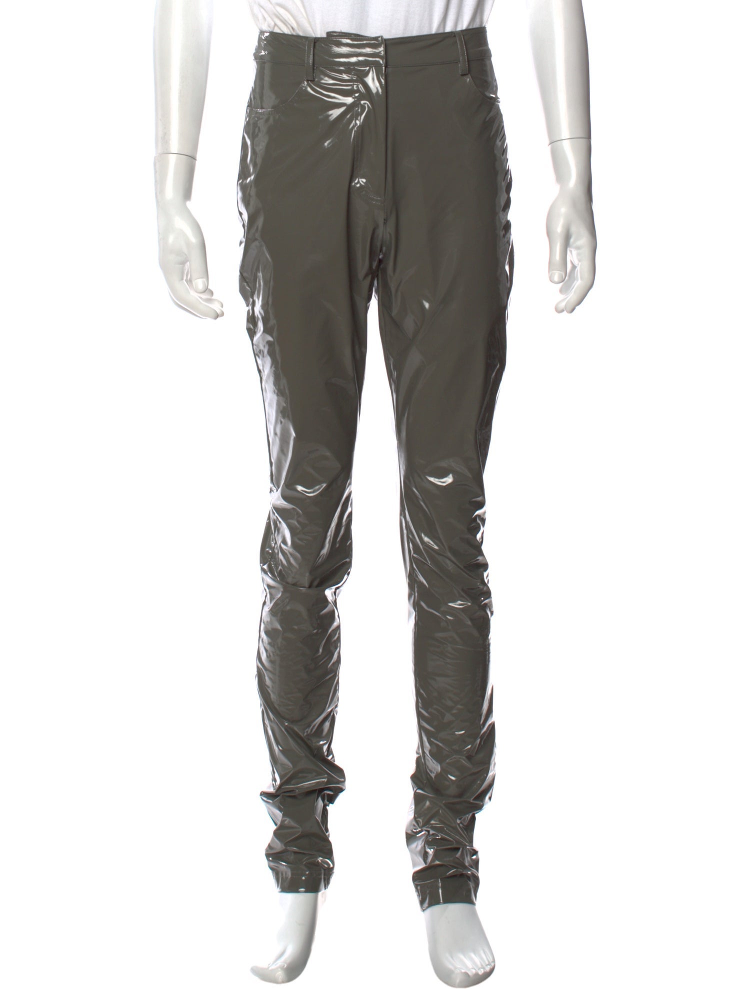 Tibi Pants - Grey, 11" Rise Pants, Clothing - WTI139173 | The RealReal