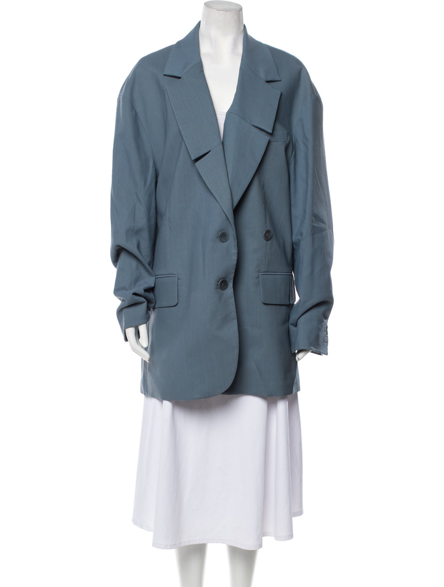 Tibi Utility Jacket - Blue Jackets, Clothing - WTI142910 | The RealReal