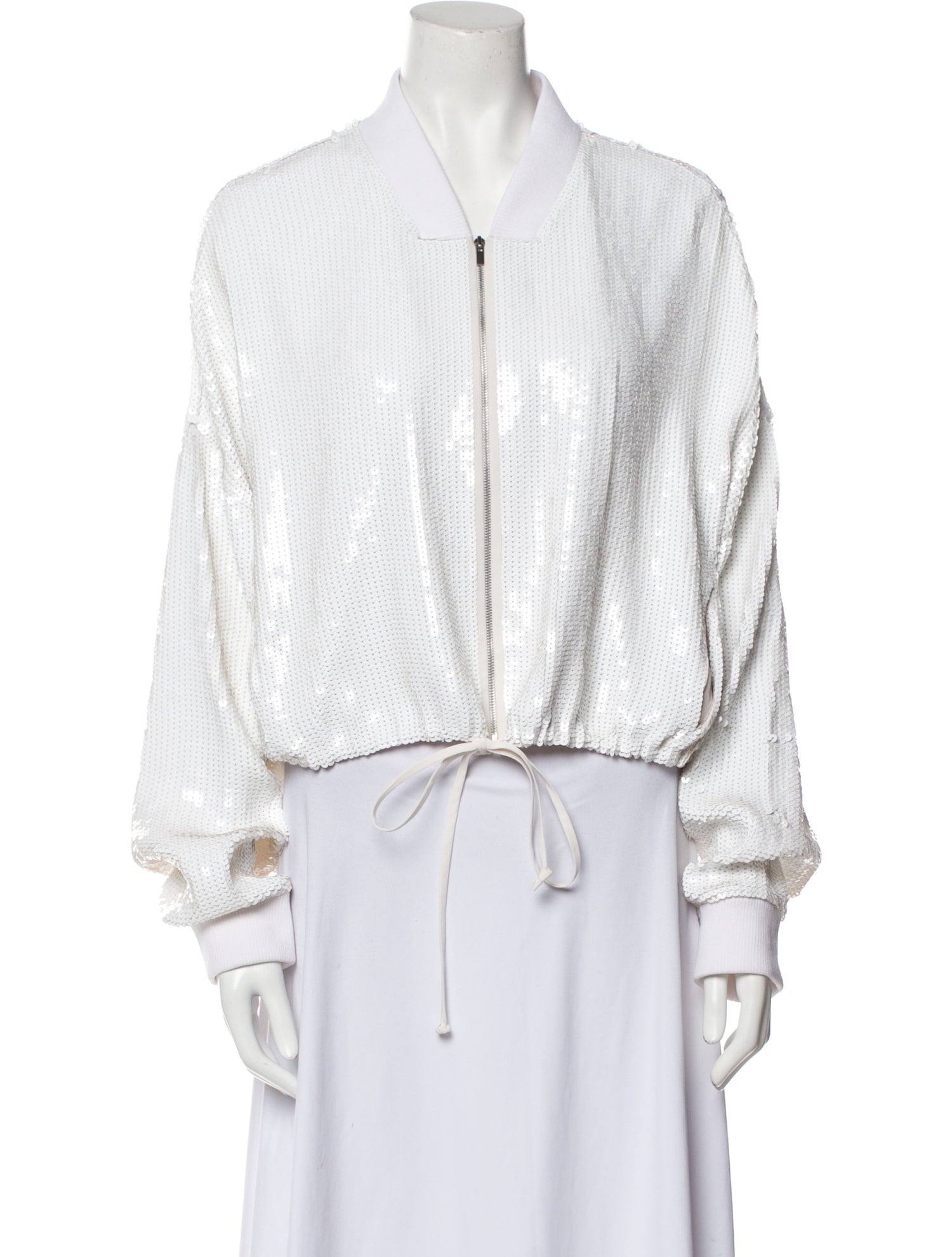 Tibi Silk Jacket - White Jackets, Clothing - WTI162833 | The RealReal