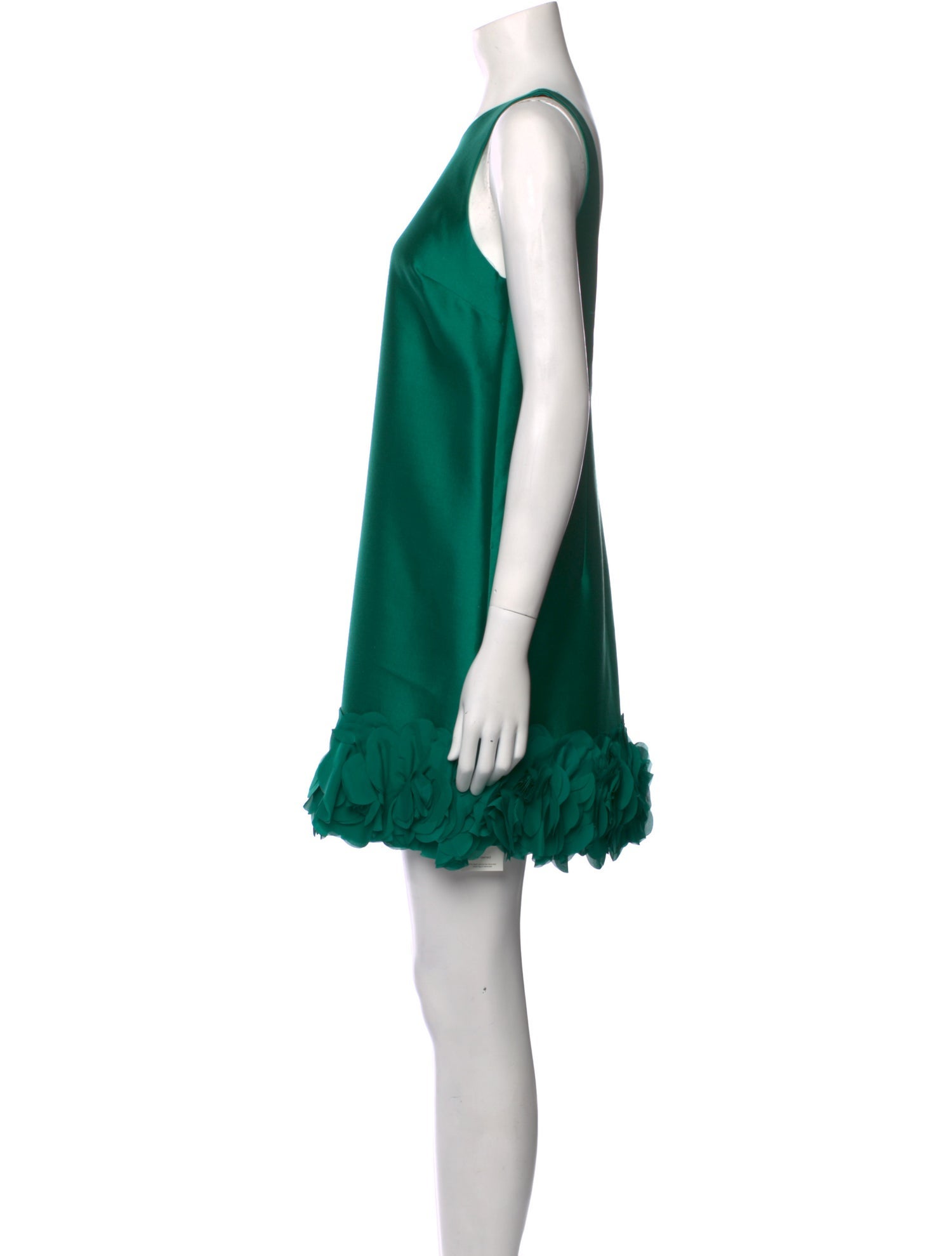 Jay Godfrey Silk Mini Dress - Green Dresses, Clothing - WJ525612 | The ...