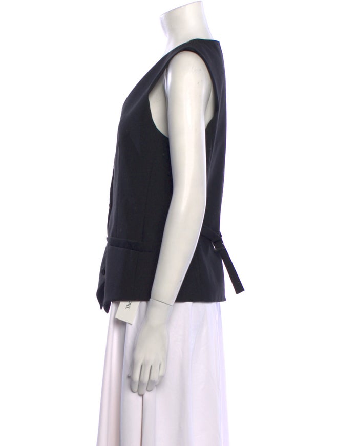 Escada Long Sleeve Button-Up Top - Pink Tops, Clothing - ESC131653 ...