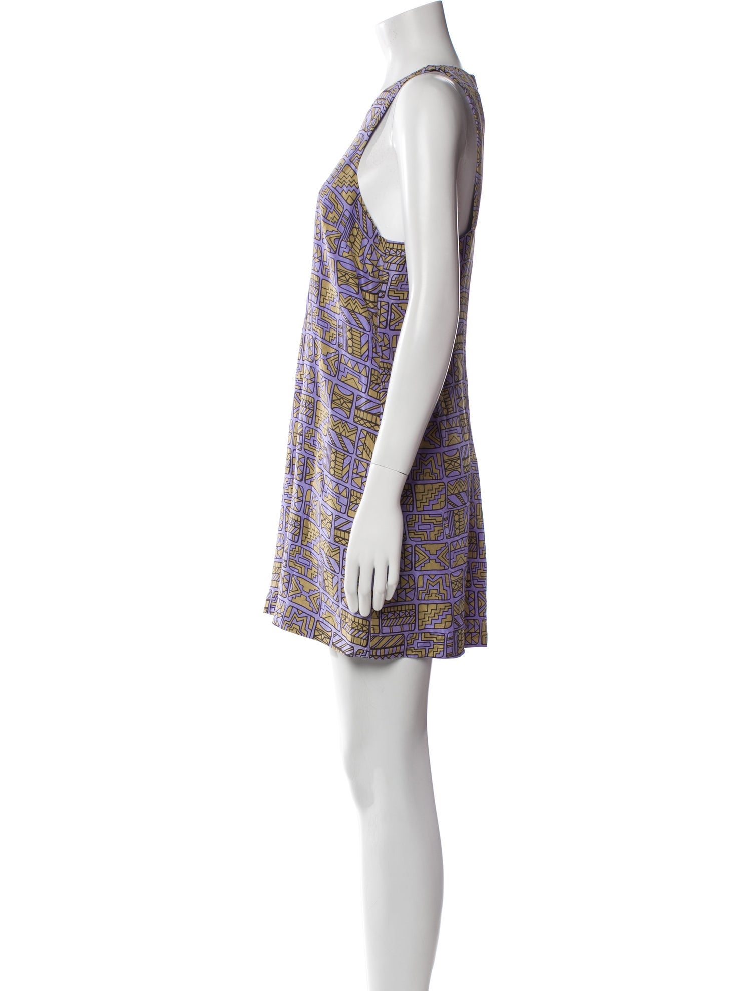Tibi Silk Mini Dress - Purple Dresses, Clothing - WTI183286 | The RealReal