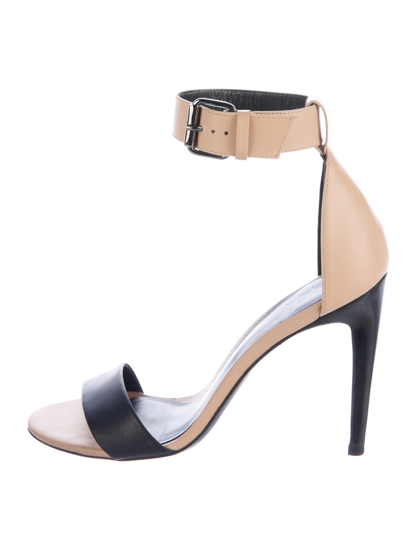 Tibi Carine Leather Sandals - Shoes - WTI37744 | The RealReal
