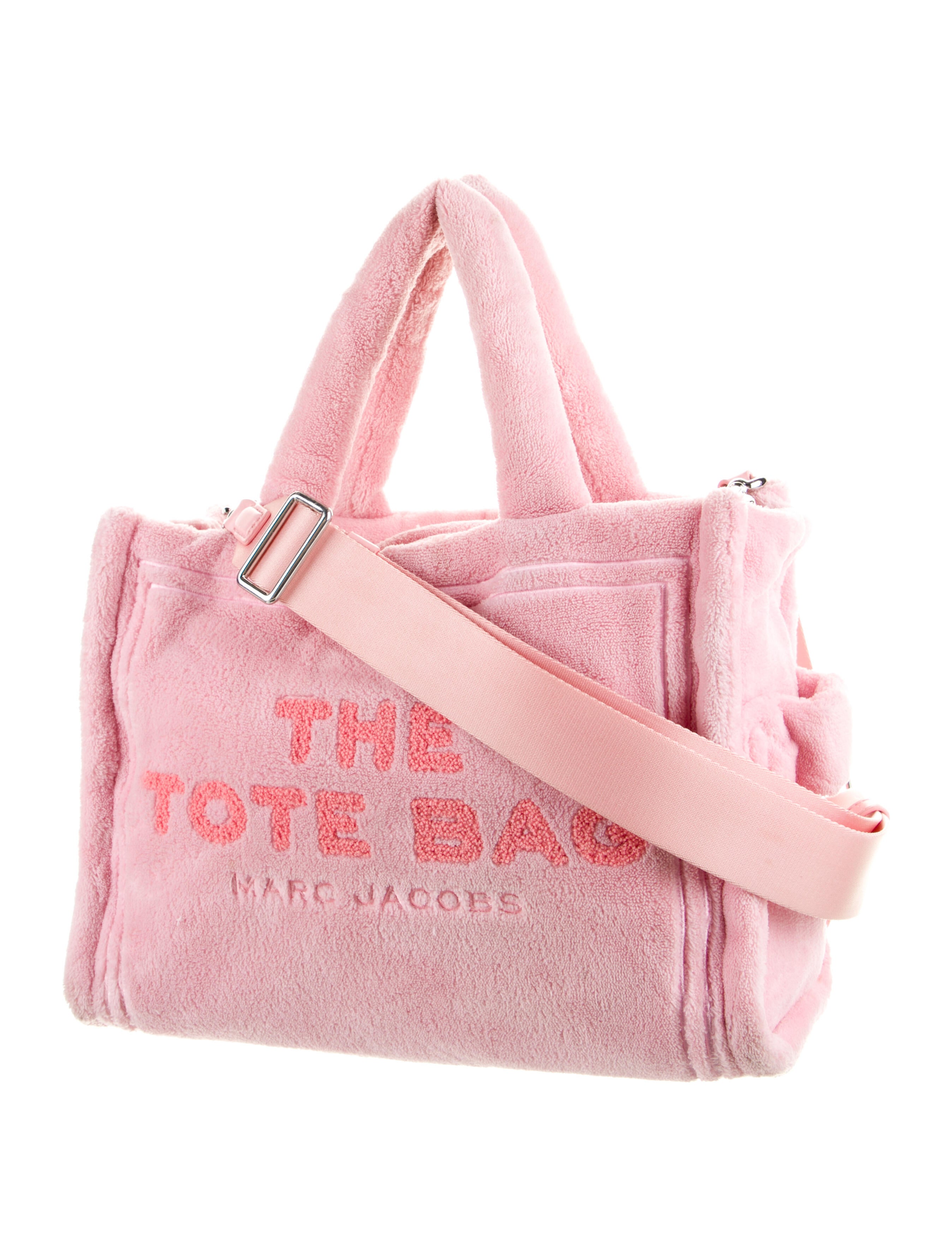 The Marc Jacobs Terry Cloth Tote Bag - Pink Totes, Handbags ...