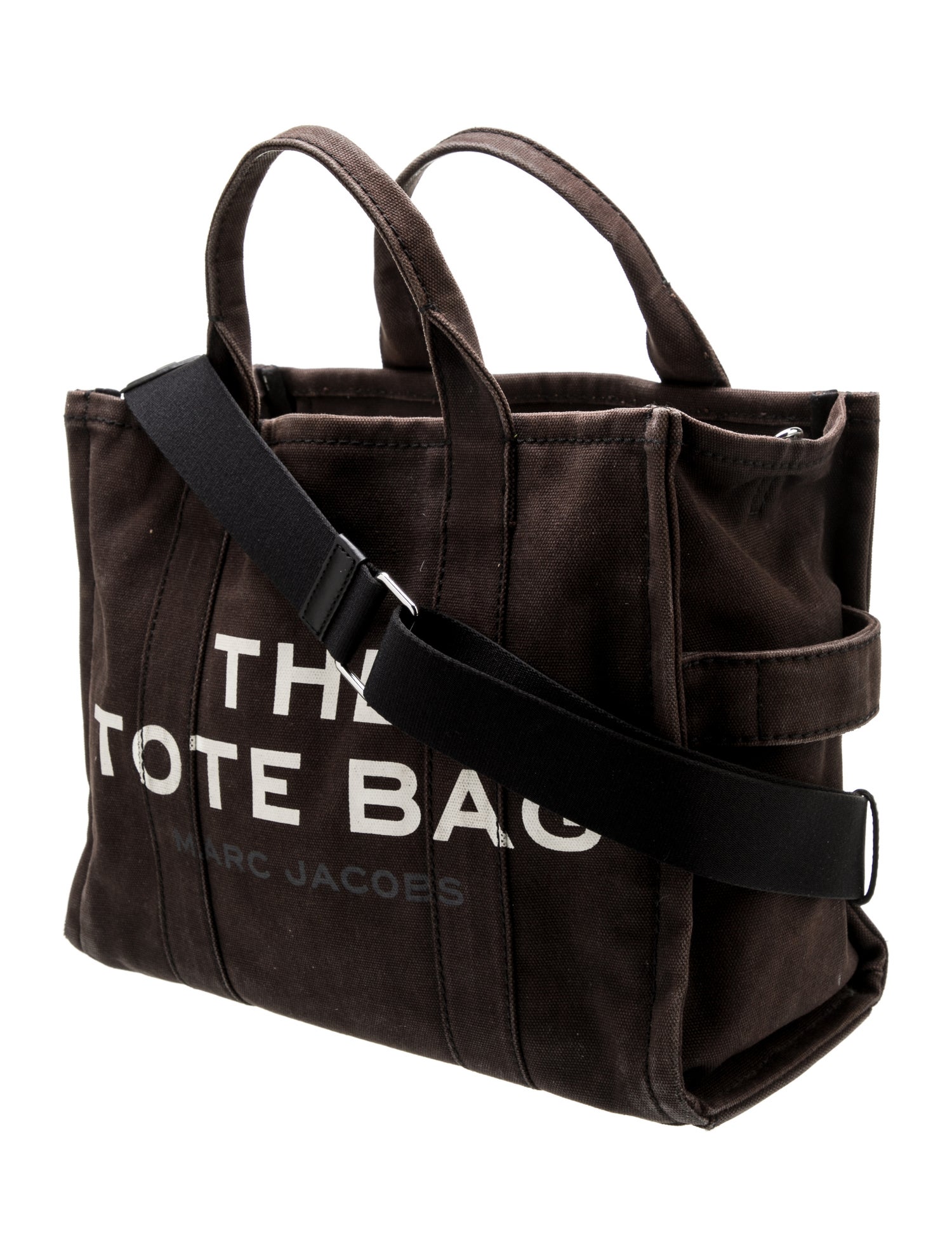 Marc Jacobs Canvas Tote Bag - Black Totes, Handbags - MAR185567 | The ...