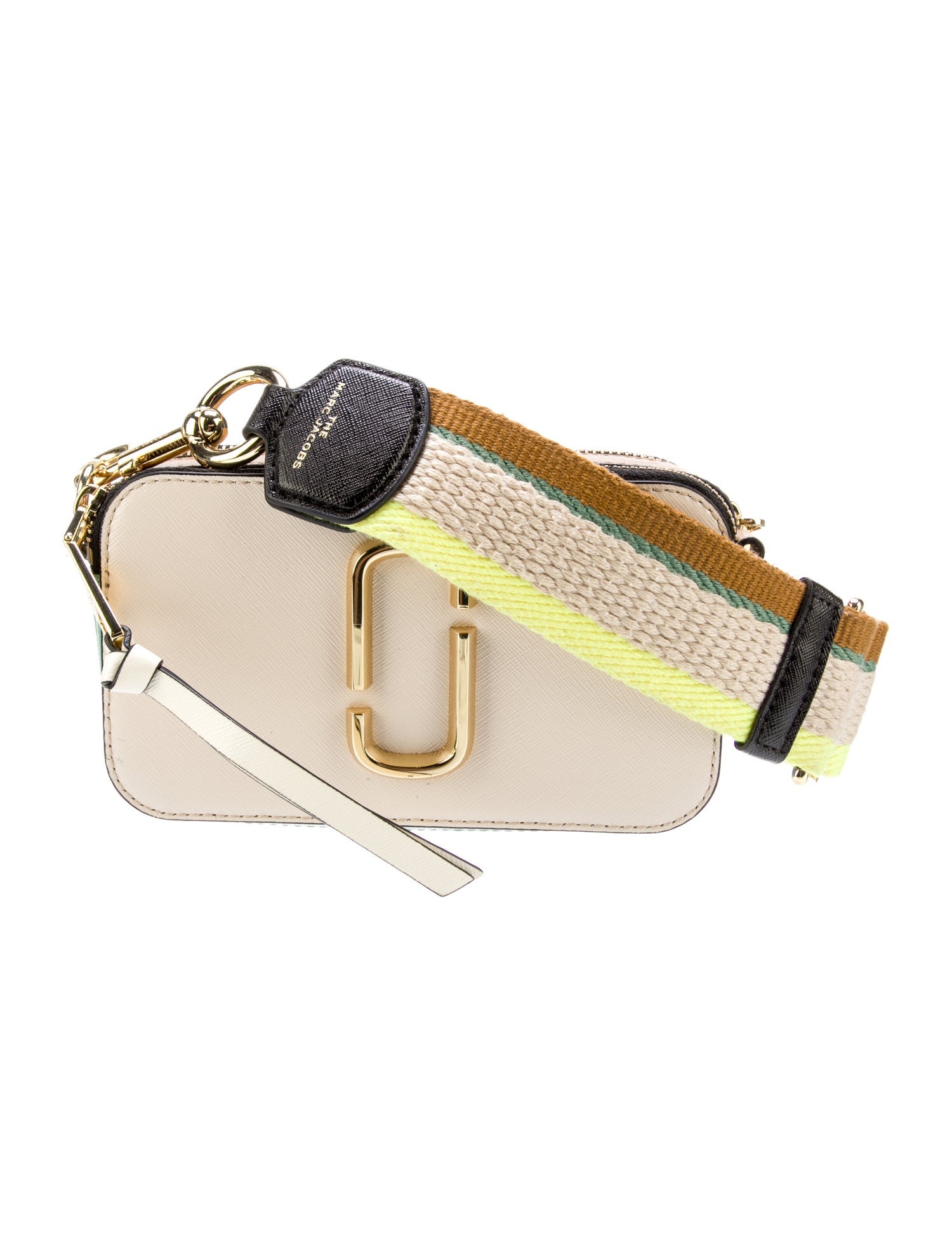 The Marc Jacobs Leather Crossbody Bag - Neutrals Crossbody Bags ...