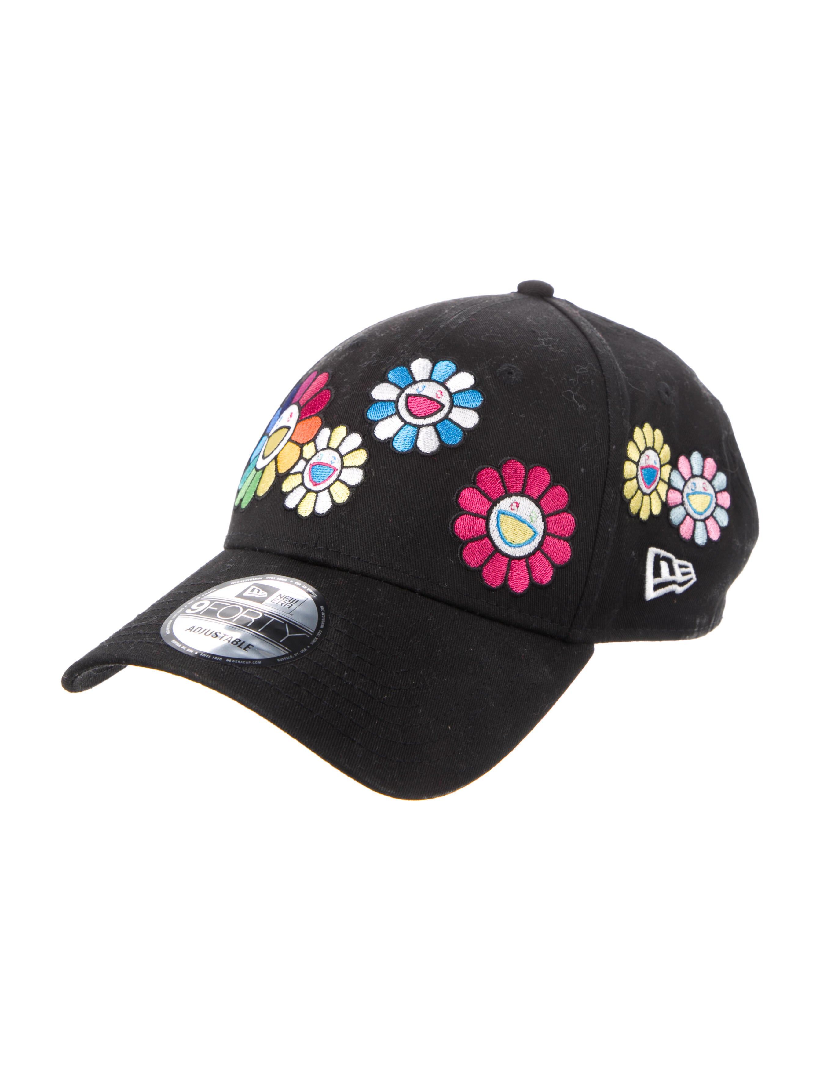 Takashi Murakami x New Era Embroidered Baseball Cap - Black Hats ...