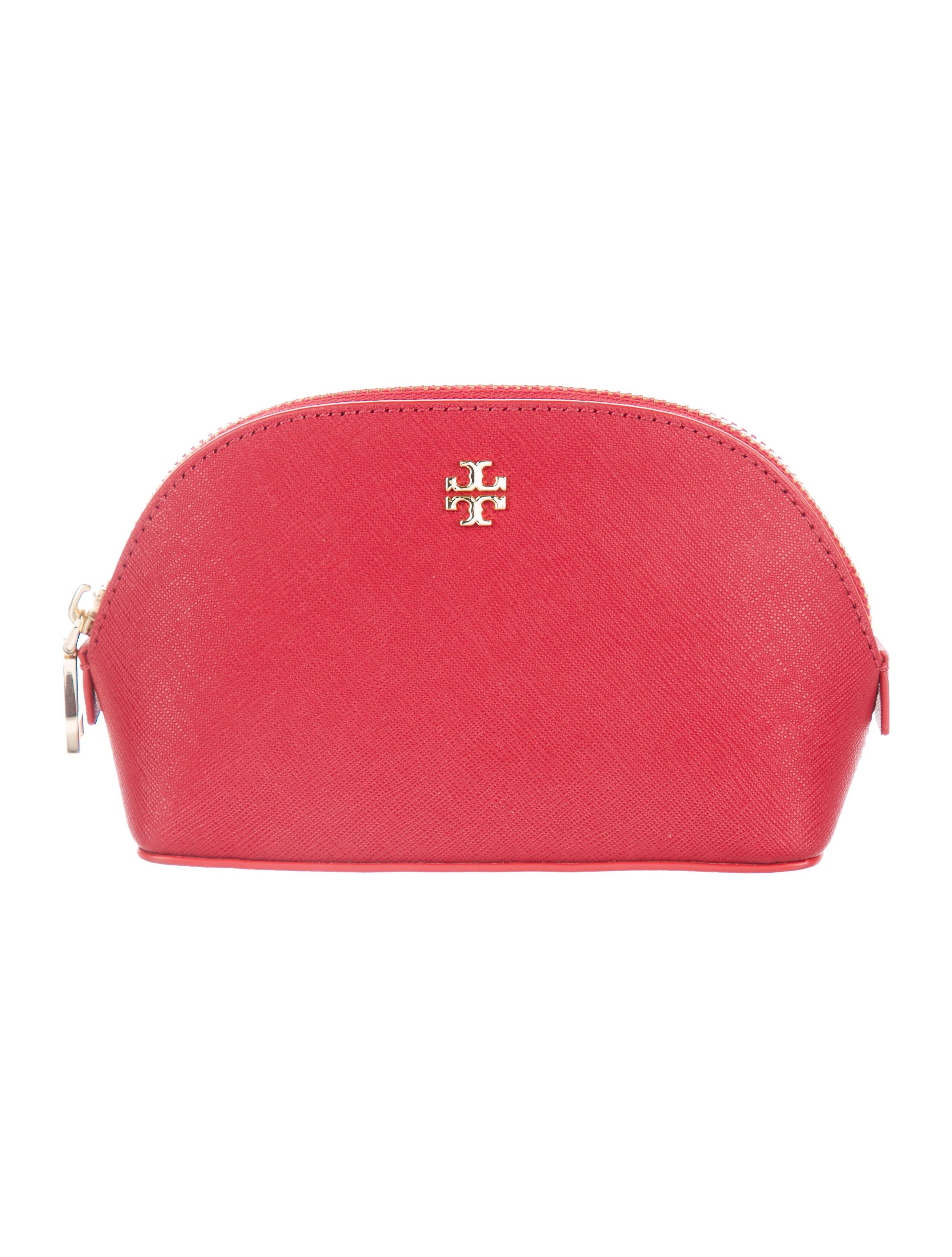 Tory Burch Logo Cosmetic Pouch - Accessories - WTO115047 | The RealReal