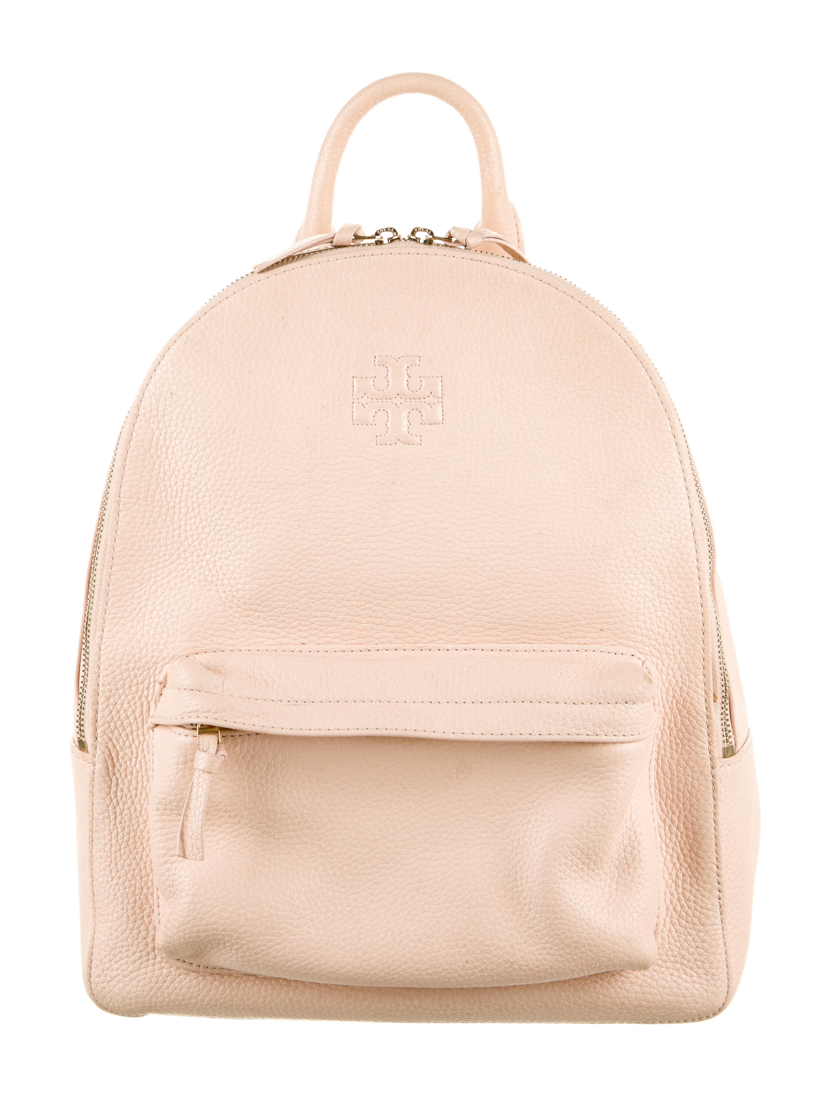 Tory Burch Grained Leather Backpack - Pink Backpacks, Handbags ...